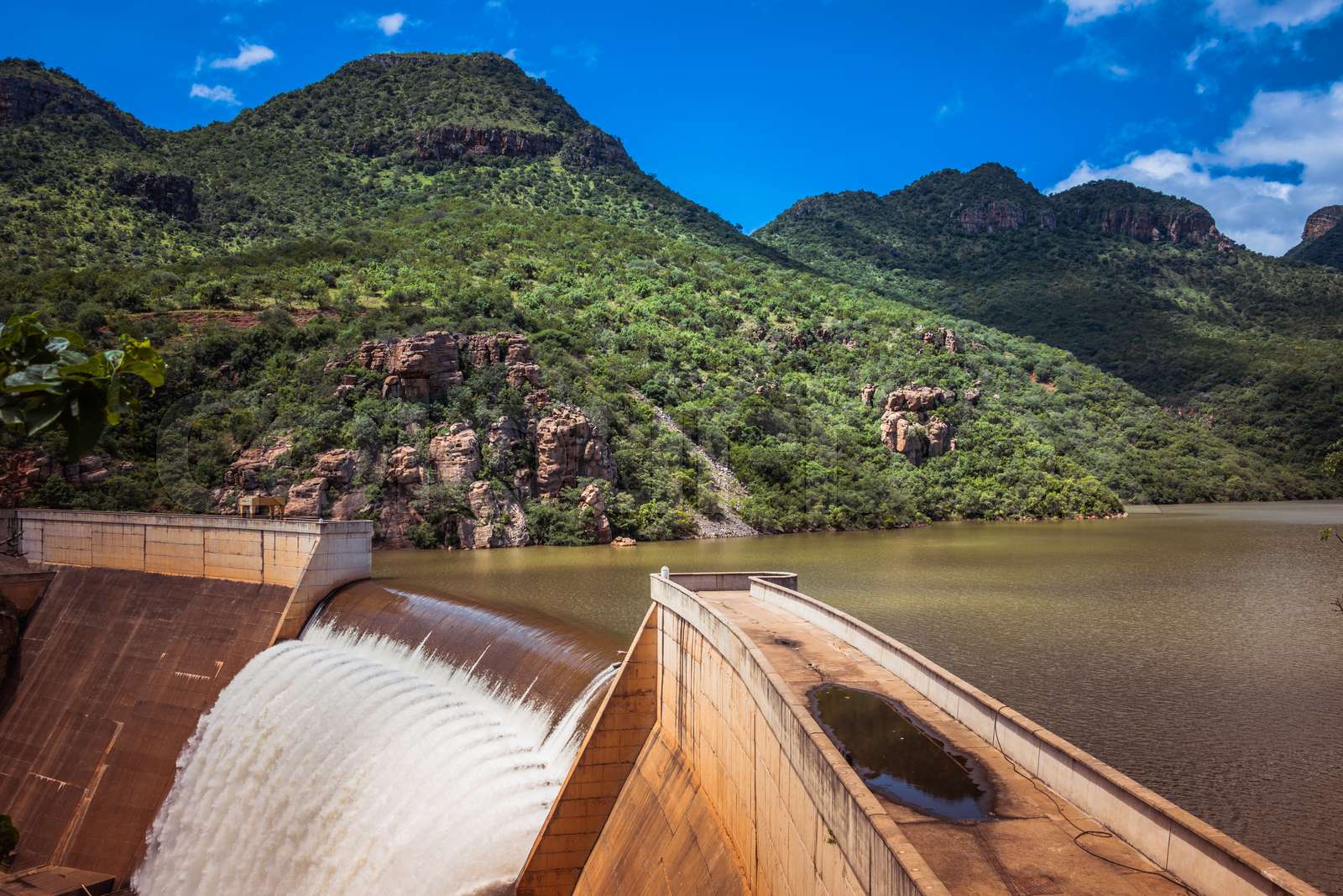the swadini dam near the blyde river | Stock image | Colourbox