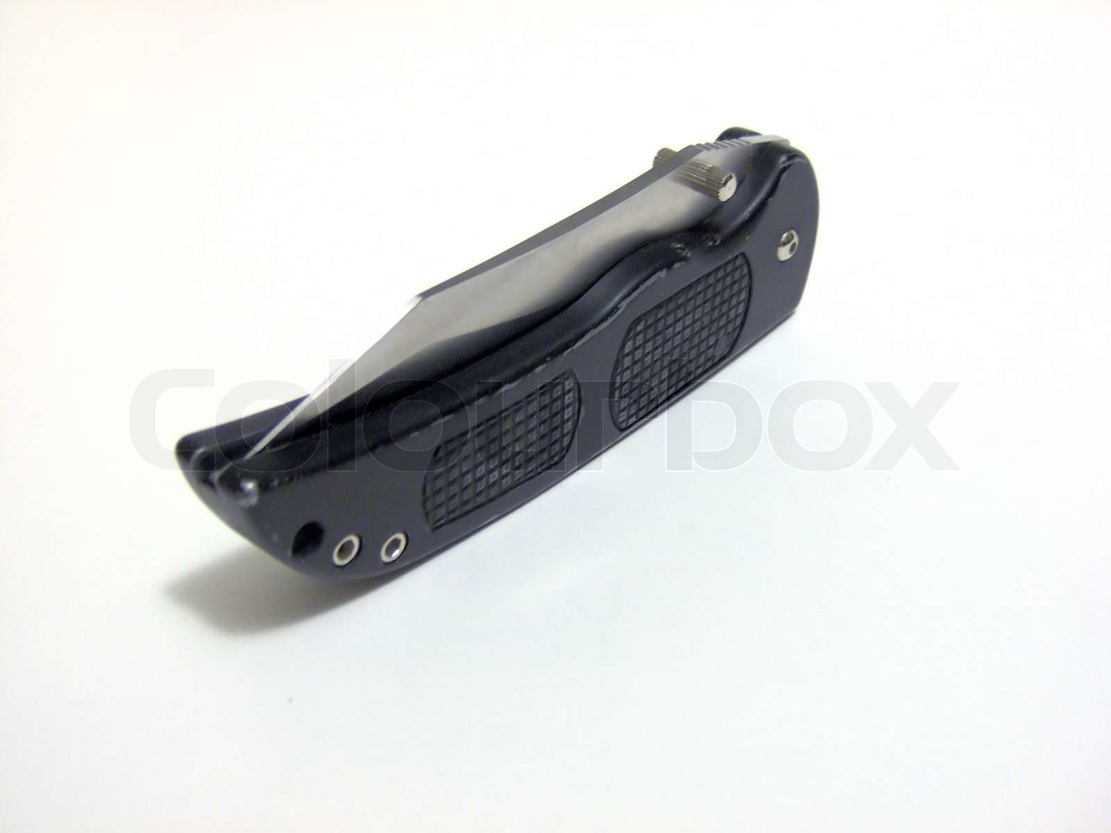 Ein Falt- / Dual Action Springmesser | Stock Bild | Colourbox