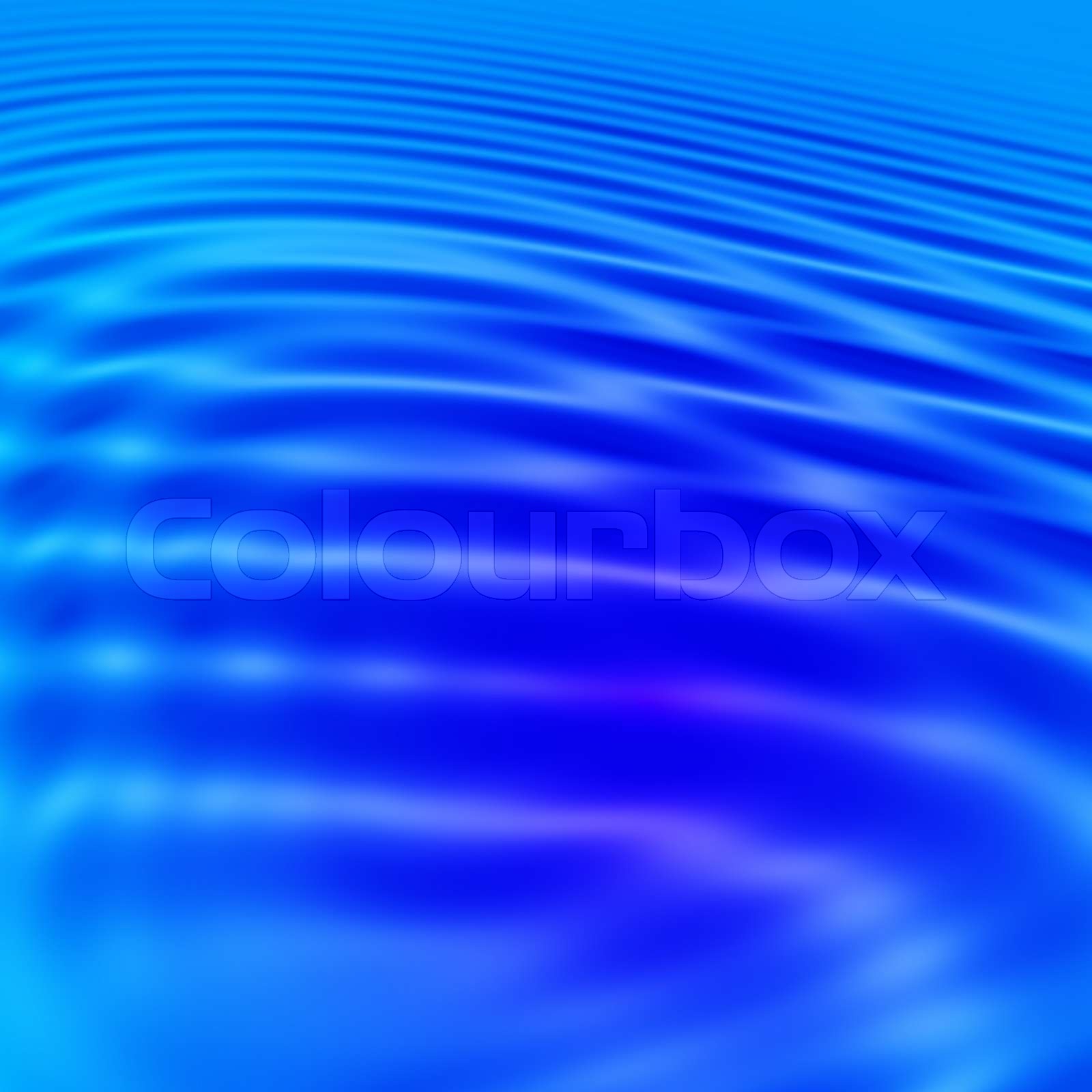 blue ripples | Stock image | Colourbox