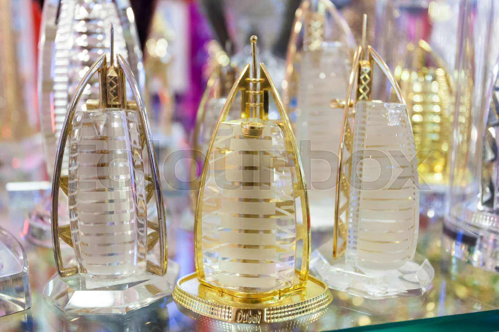 Burj Al Arab Souvenir in Dubai | Stock image | Colourbox