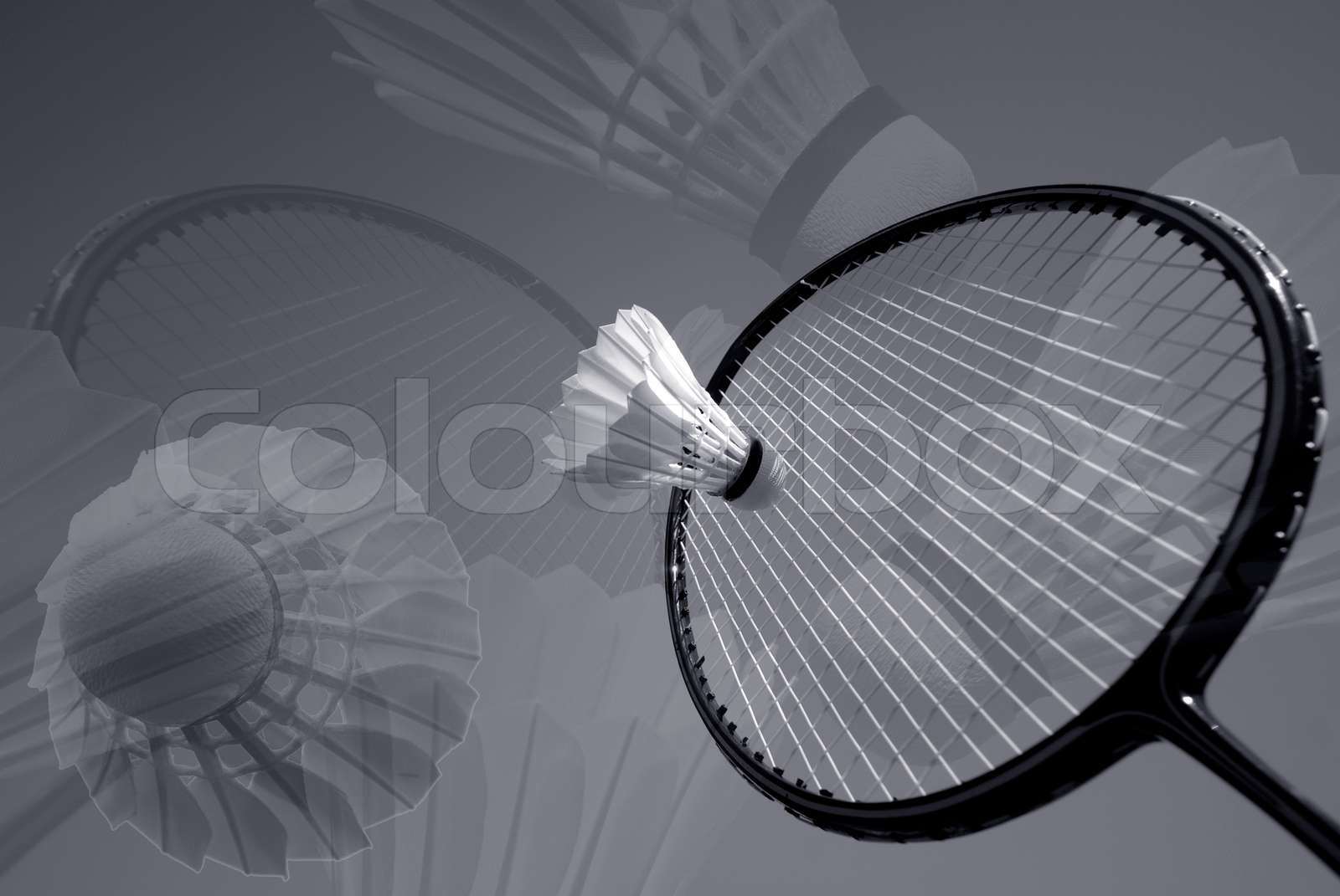 Badminton Collage | Stock image | Colourbox