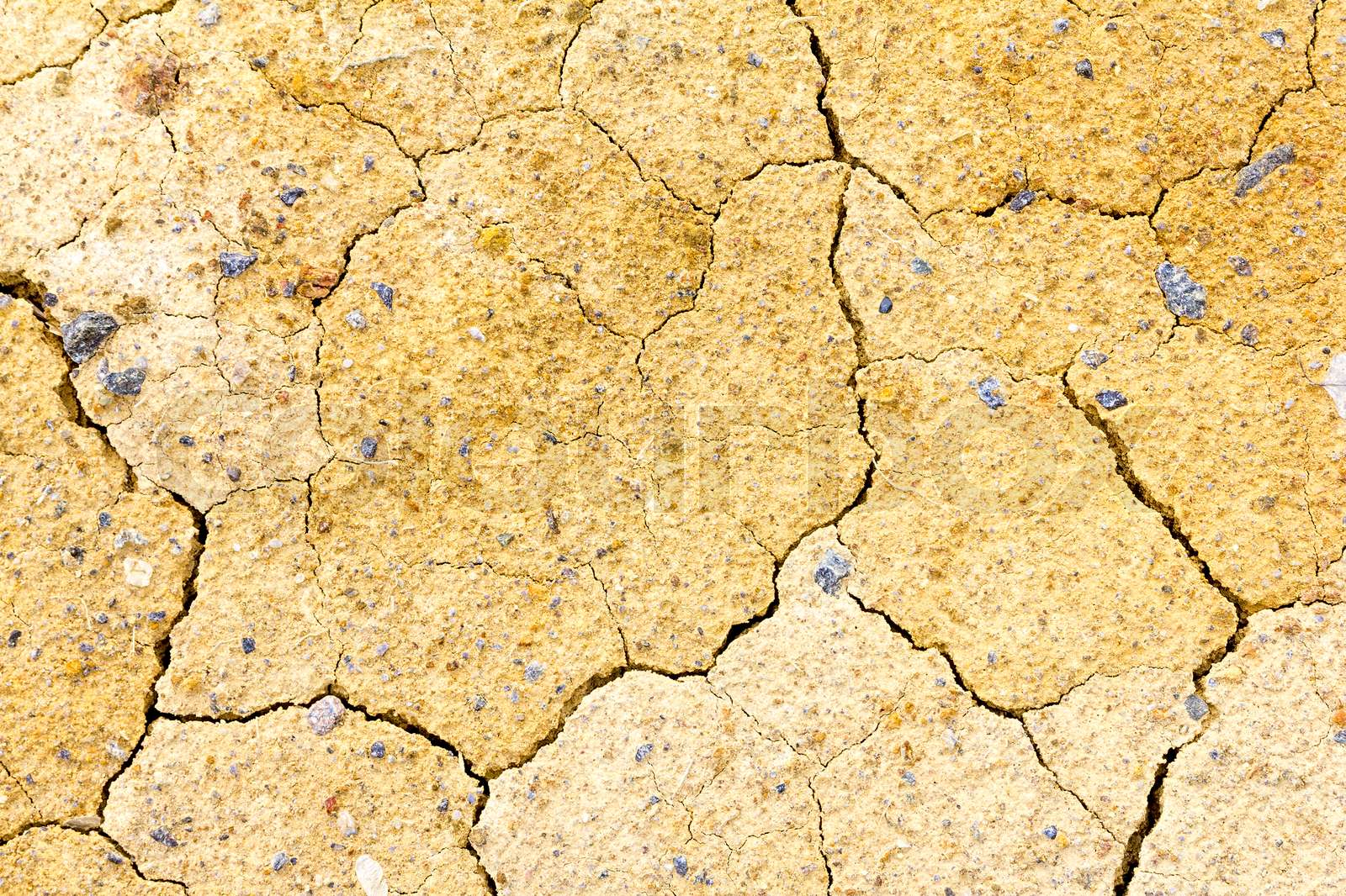 cracks in the dry land | Stock image | Colourbox