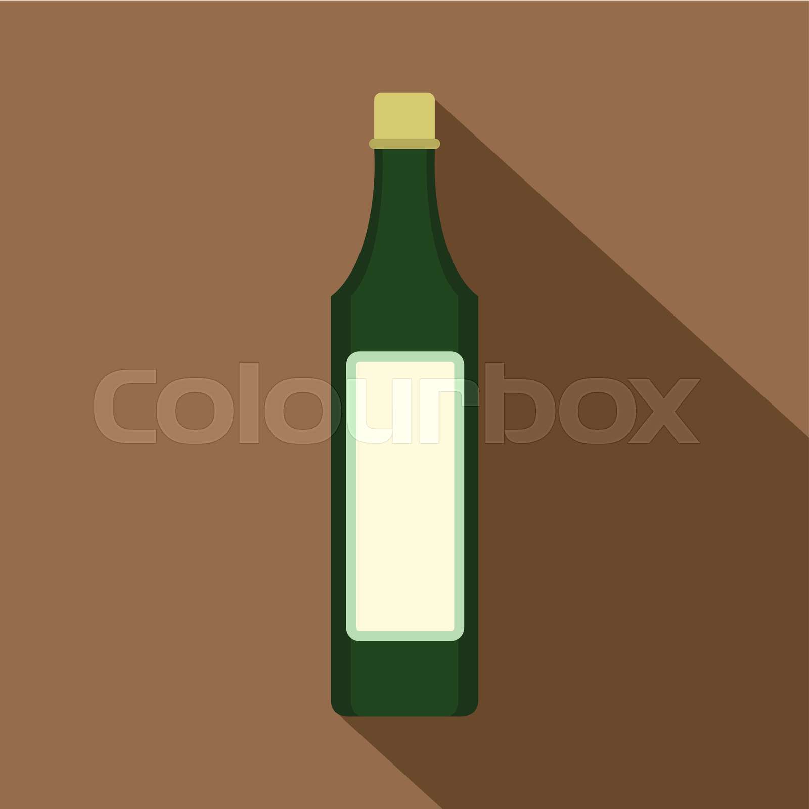 essig, flasche, icon | Stock-Vektor | Colourbox