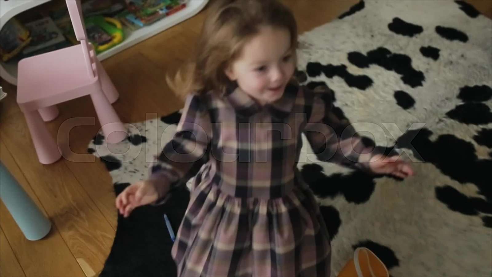 Mom Plays With Her Daughter Stock Video Colourbox