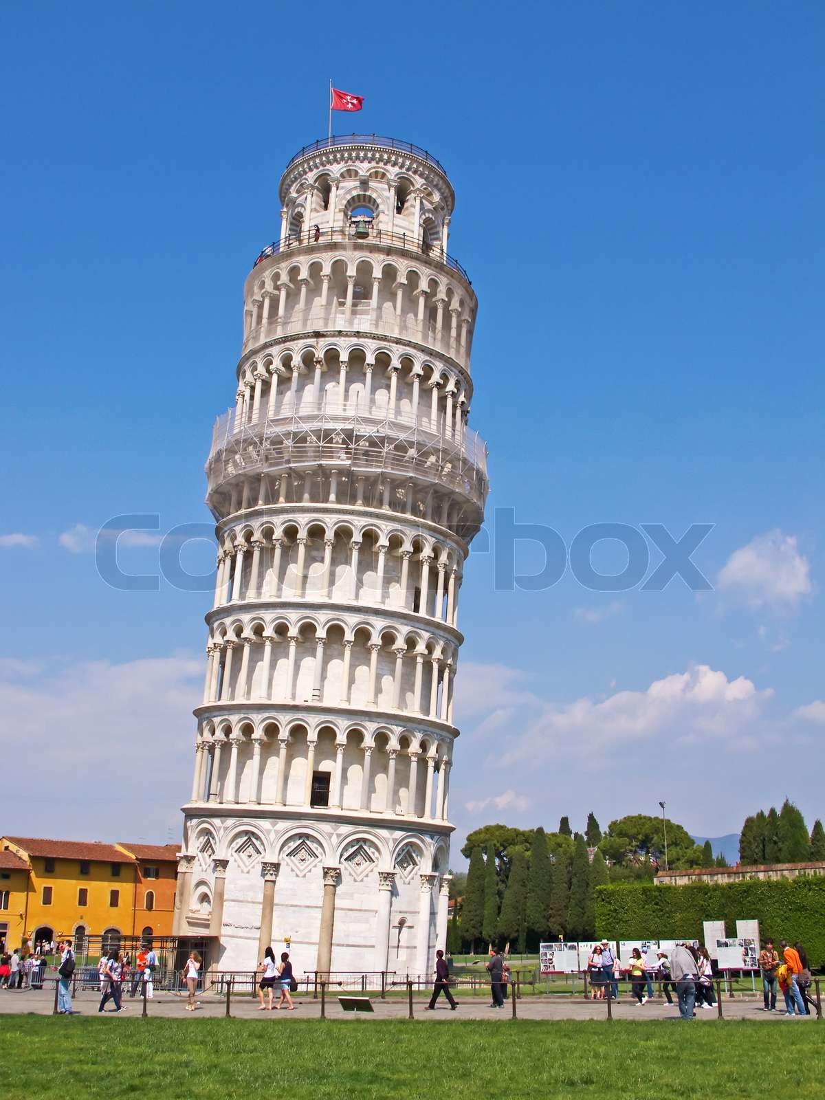 Der schiefe Turm von Pisa , Italien | Stock Bild | Colourbox