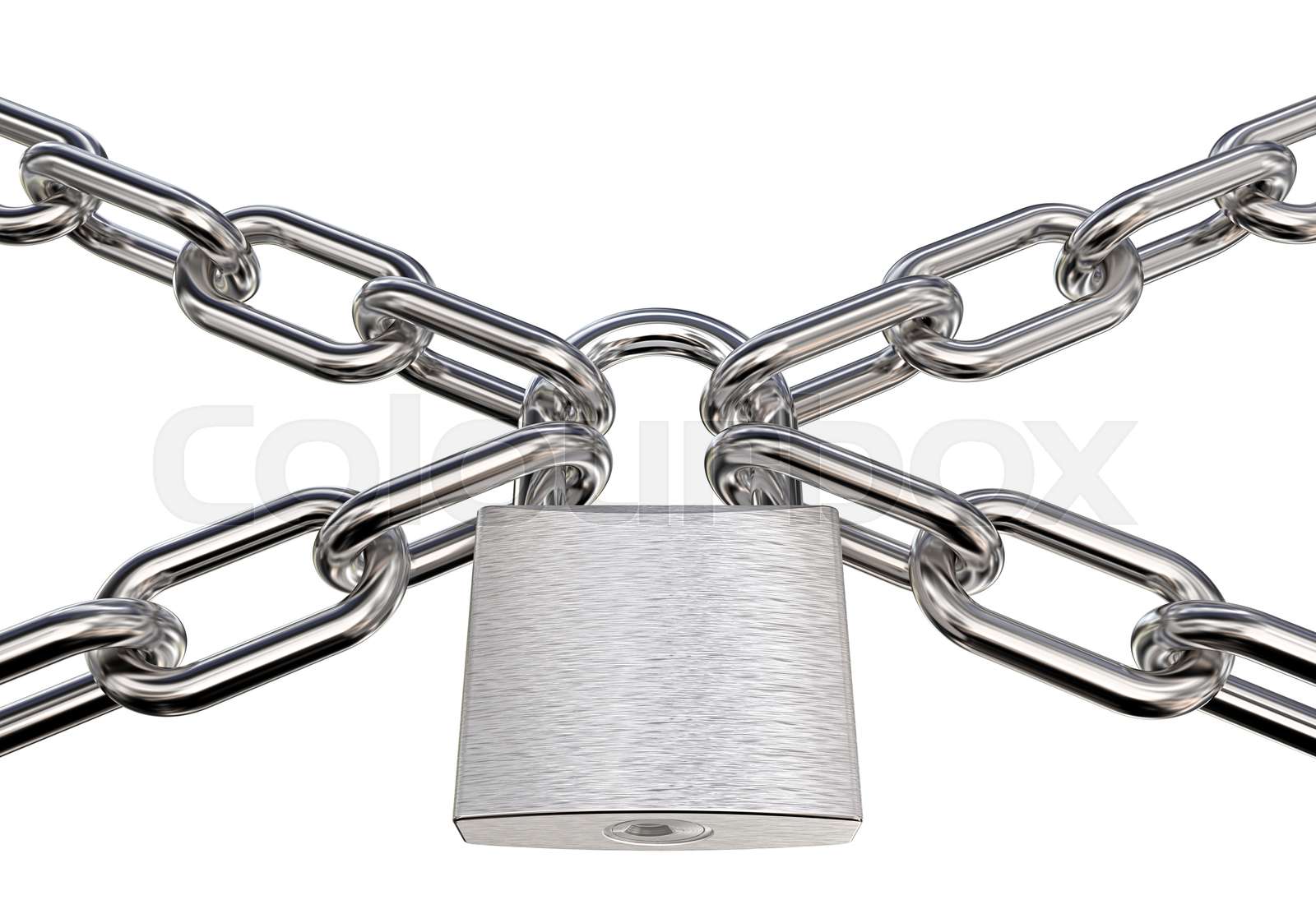 Strong and heavy Lock. | Stock image | Colourbox