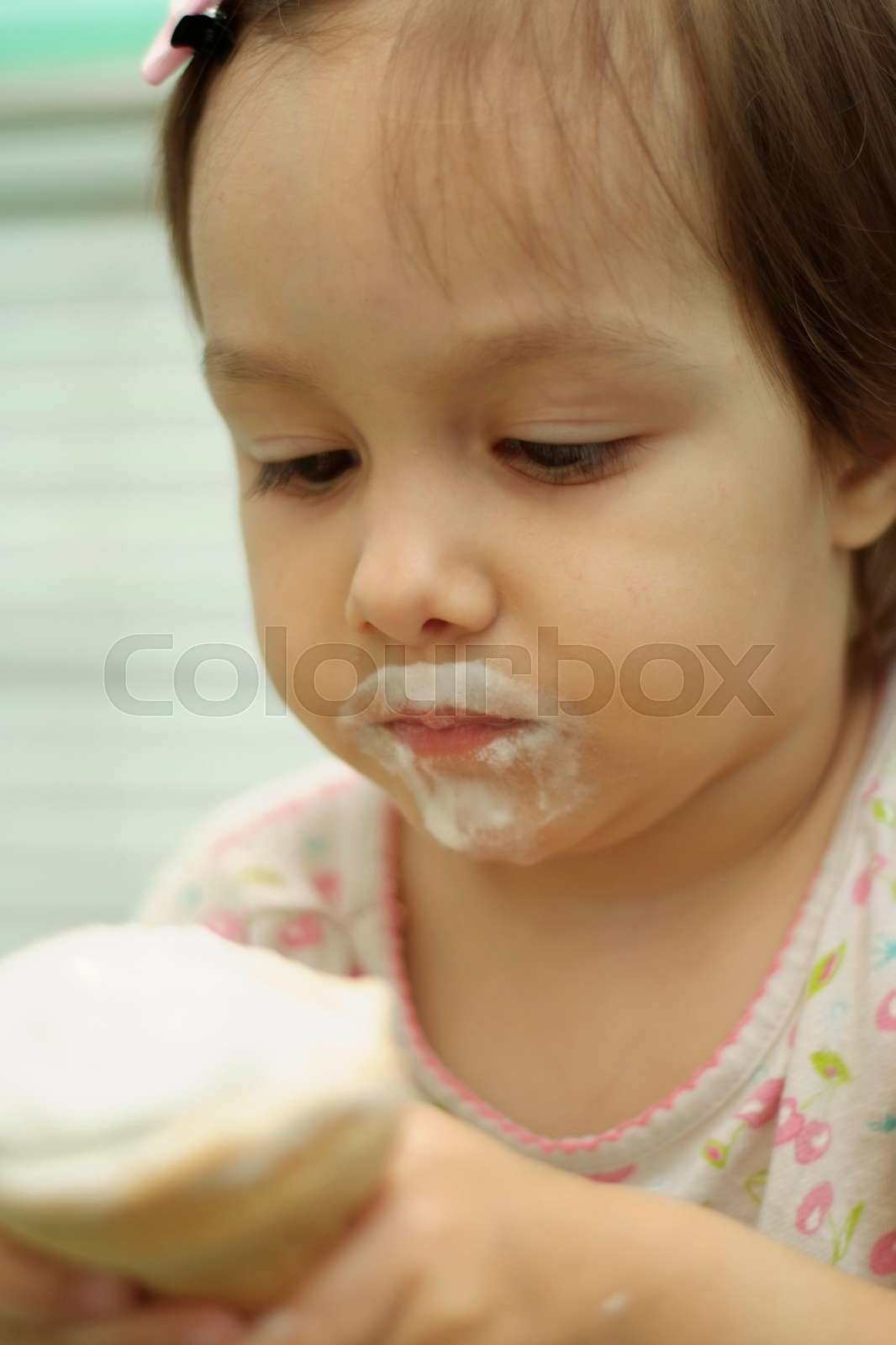 Good-looking little girl | Stock image | Colourbox