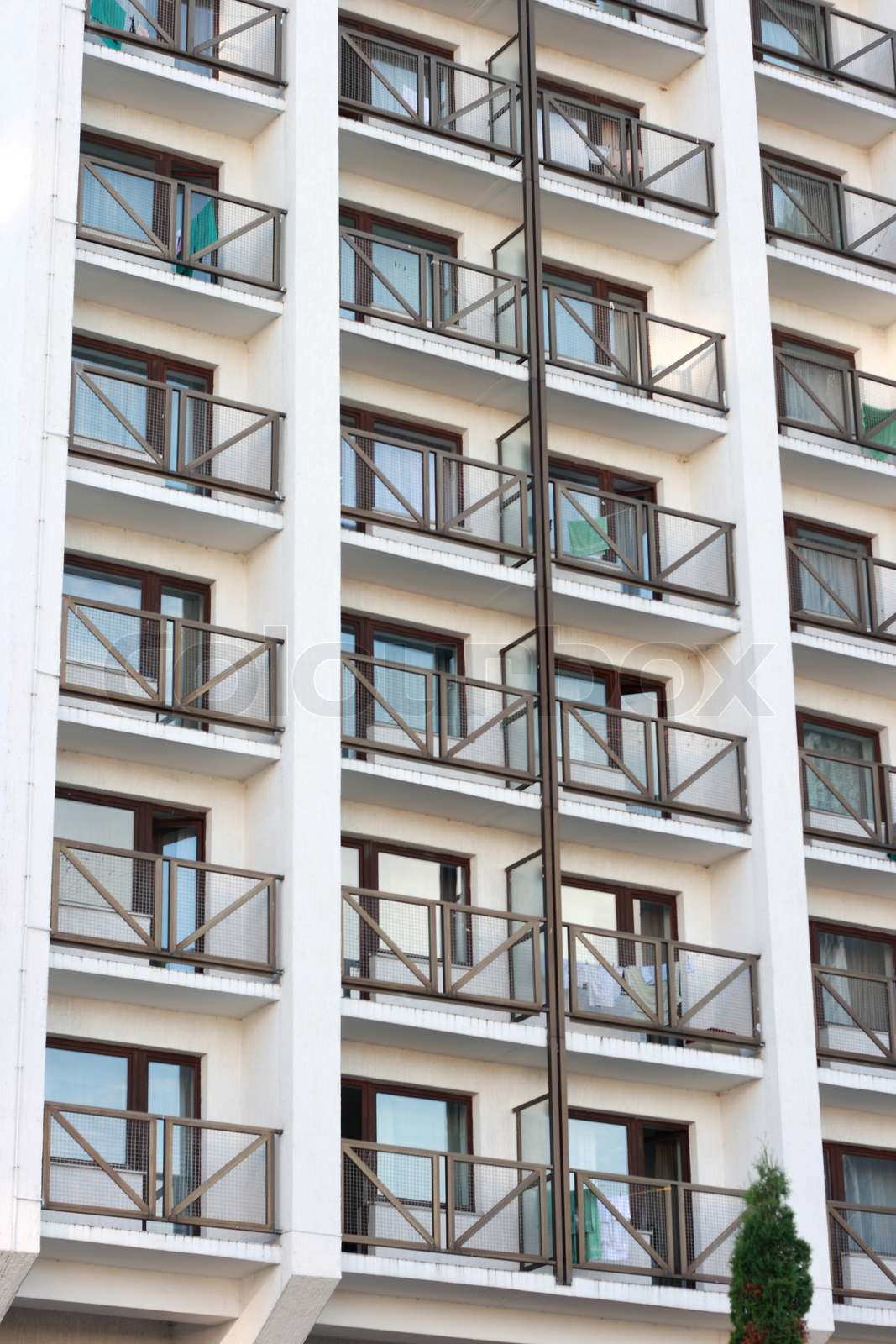 the picture window and balcony | Stock image | Colourbox