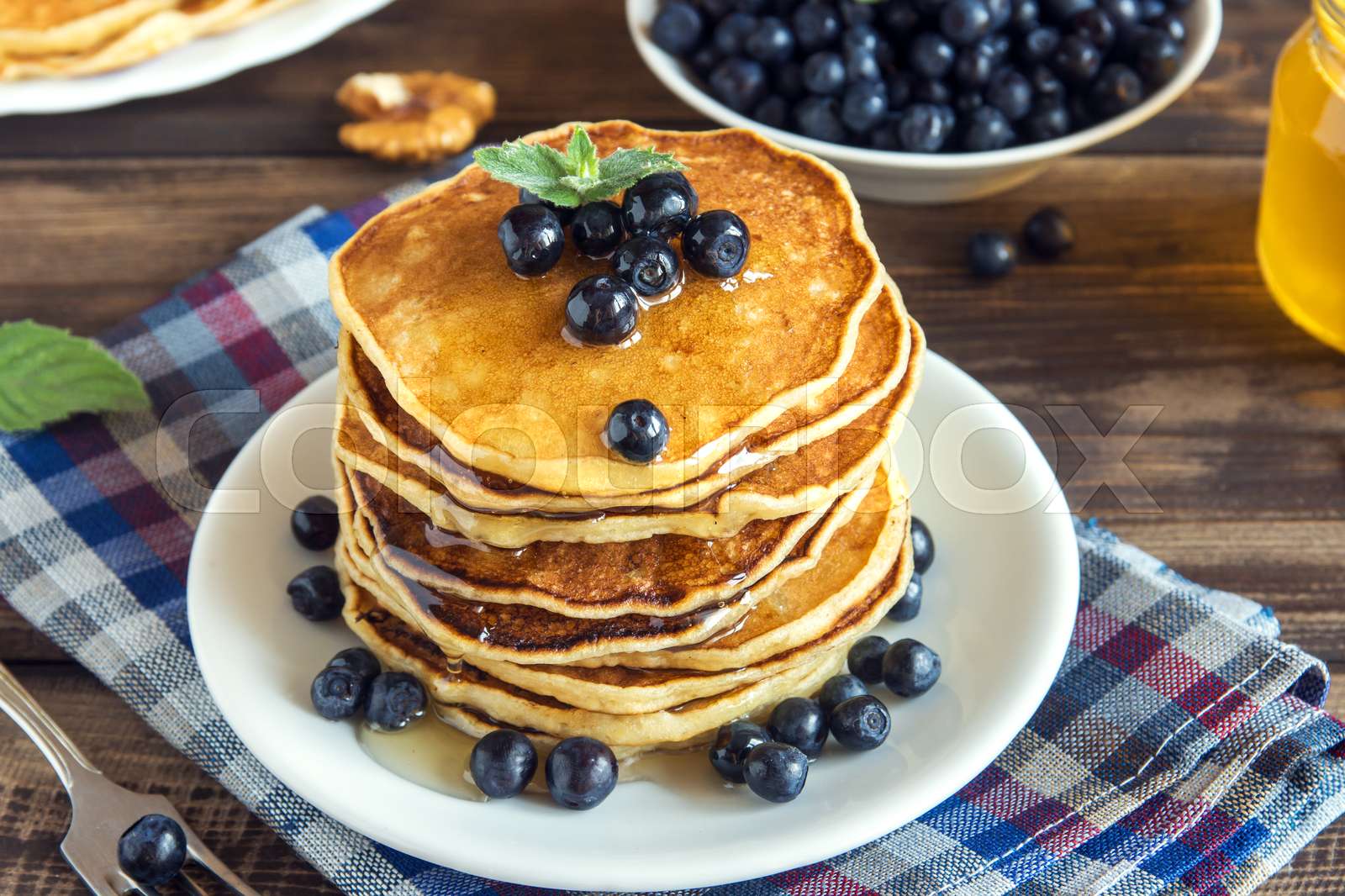 Pancakes | Stock image | Colourbox