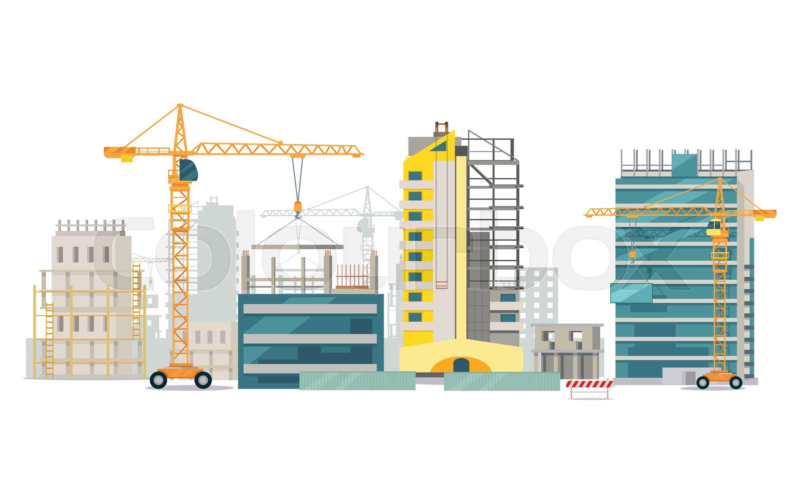 Building Structure Vector