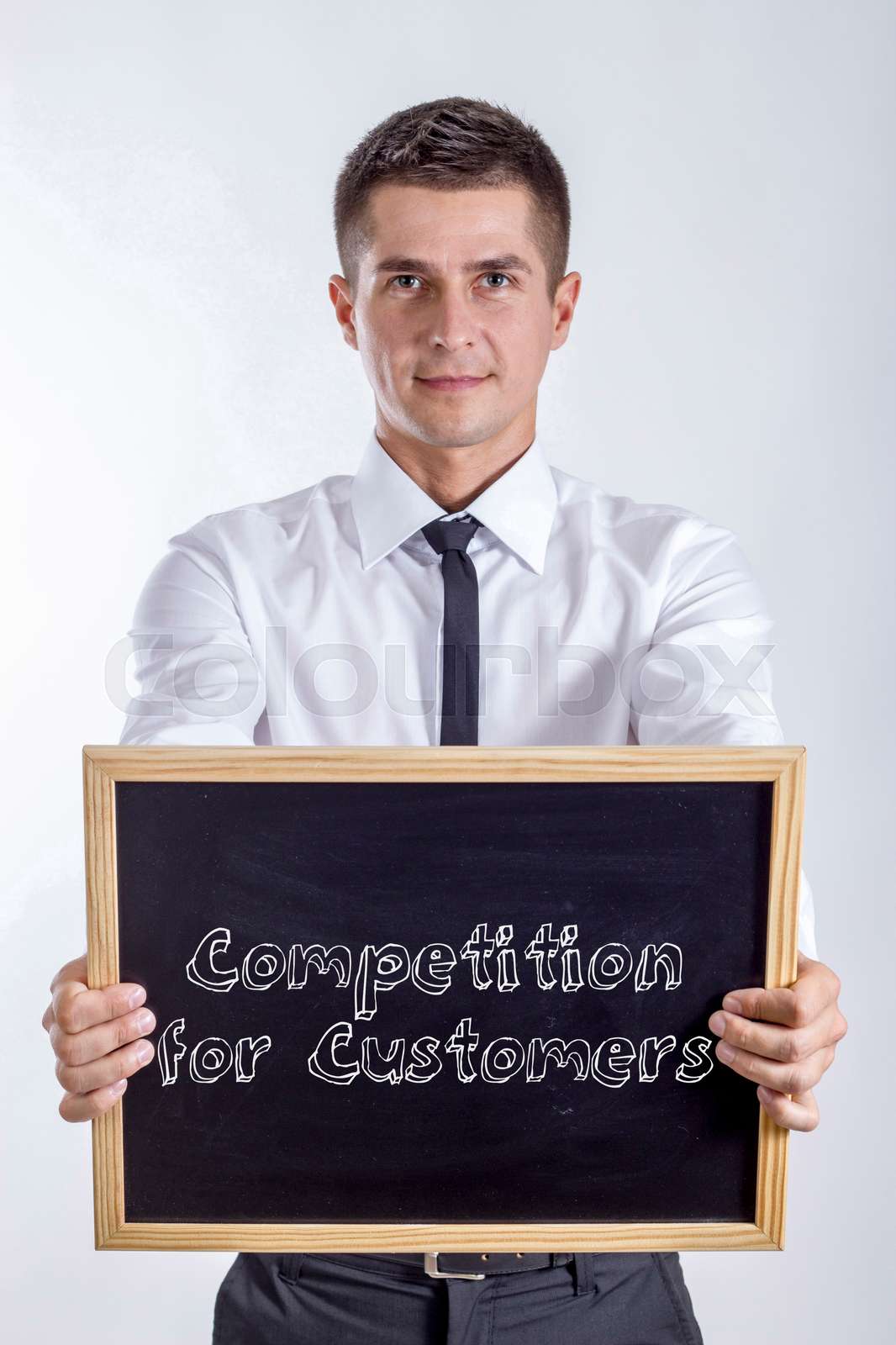 Competition for Customers | Stock image | Colourbox