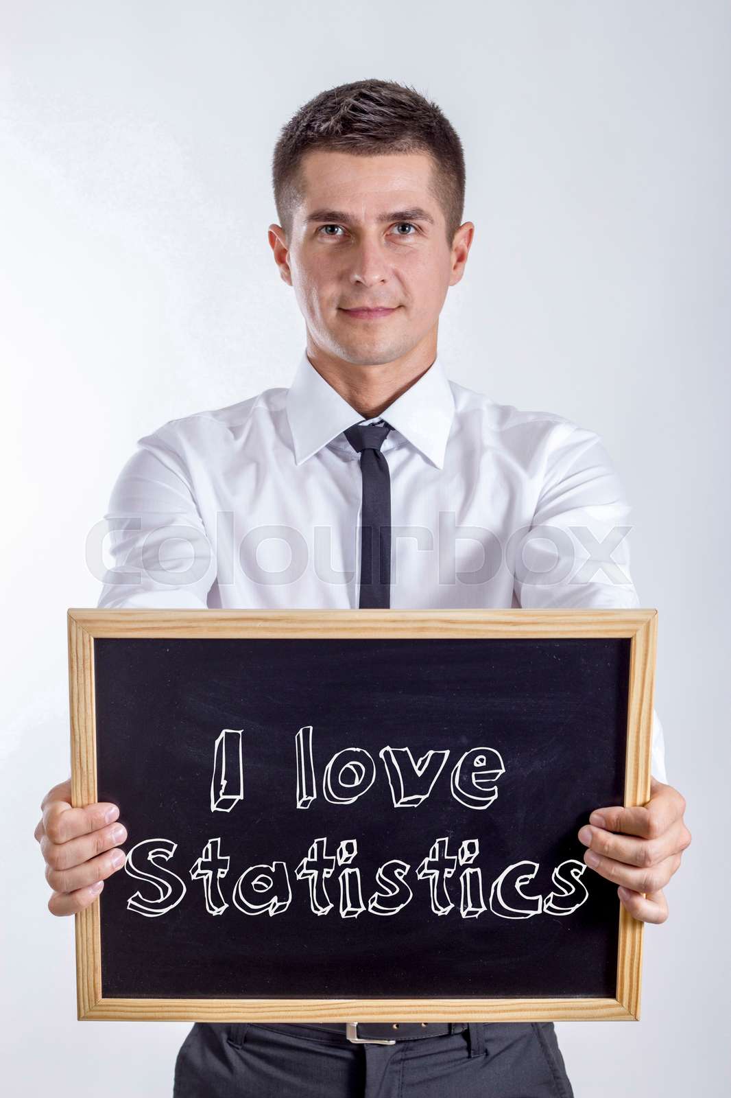 I love Statistics | Stock image | Colourbox