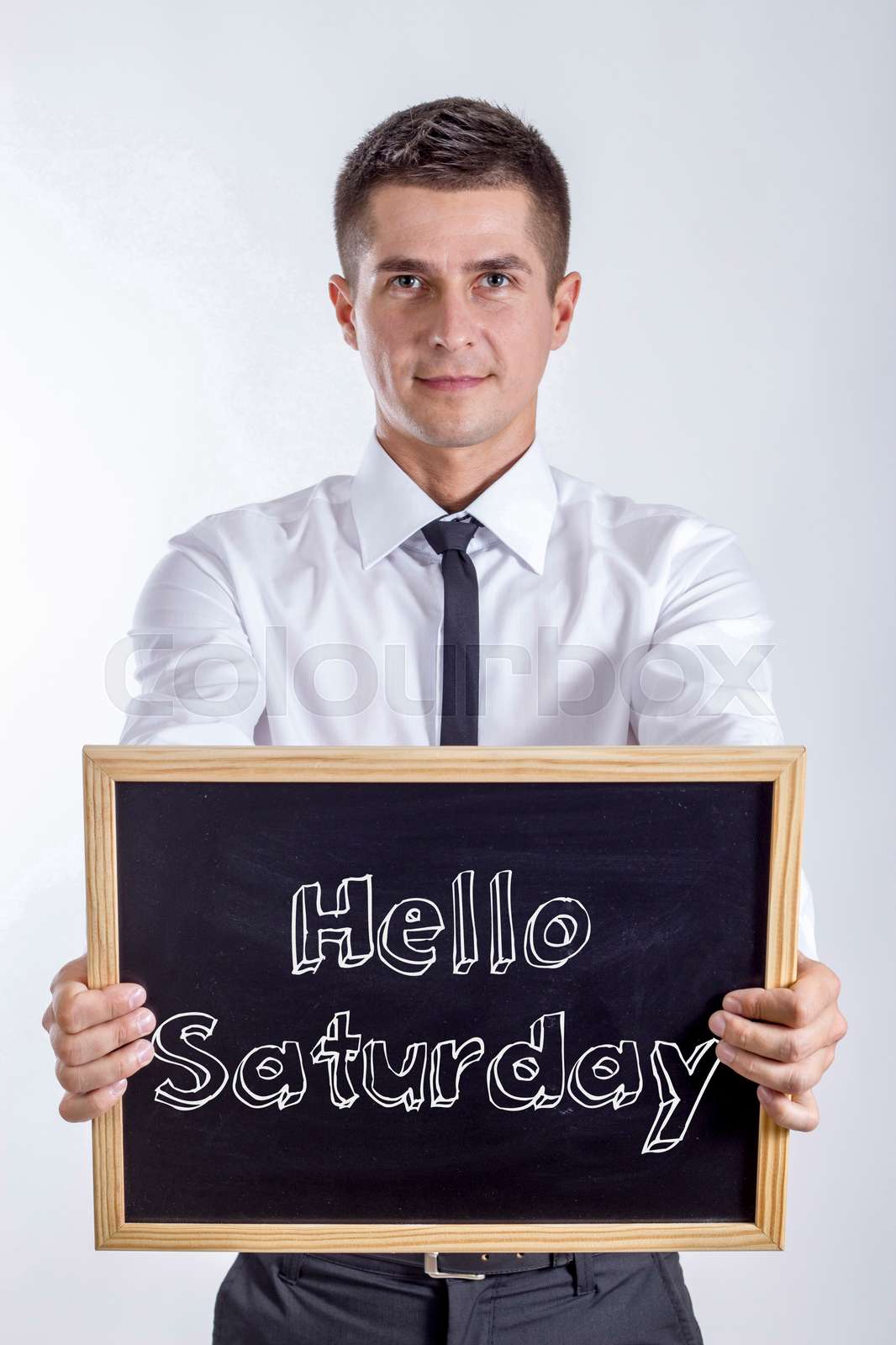 Hello Saturday | Stock image | Colourbox