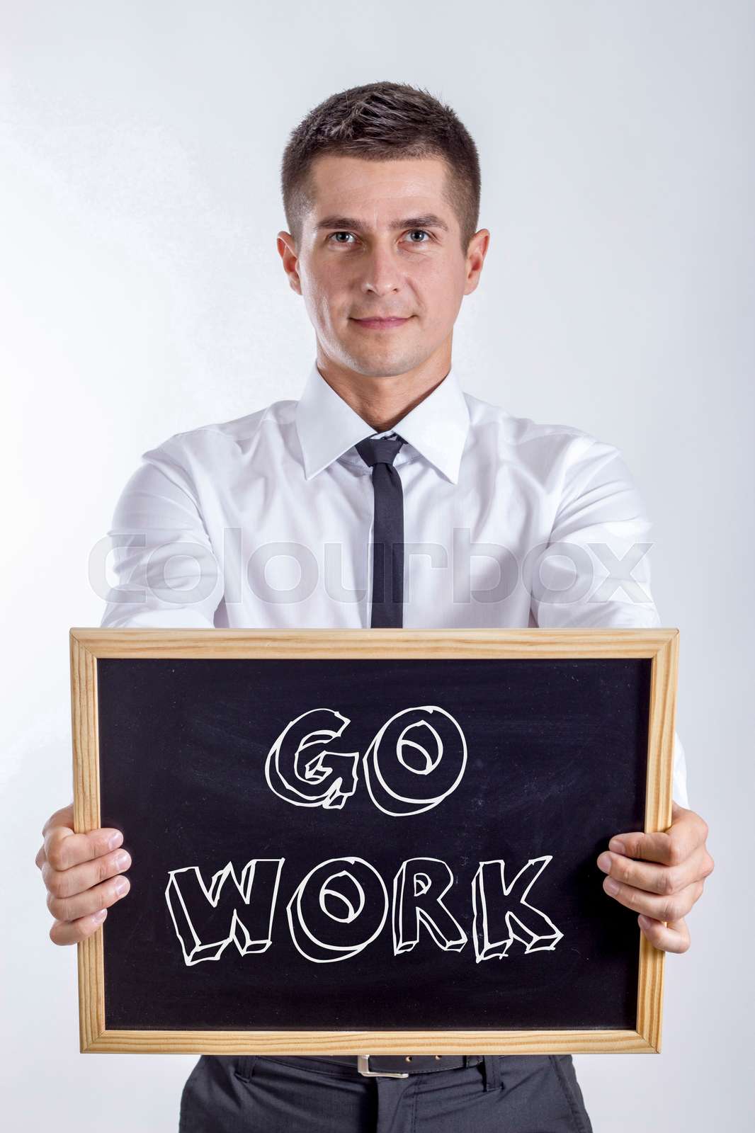 GO WORK | Stock image | Colourbox