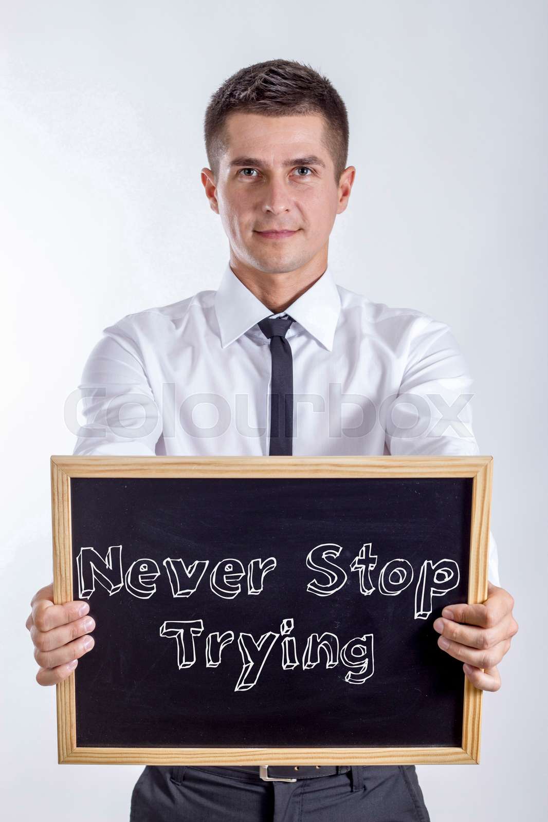 Never Stop Trying | Stock image | Colourbox