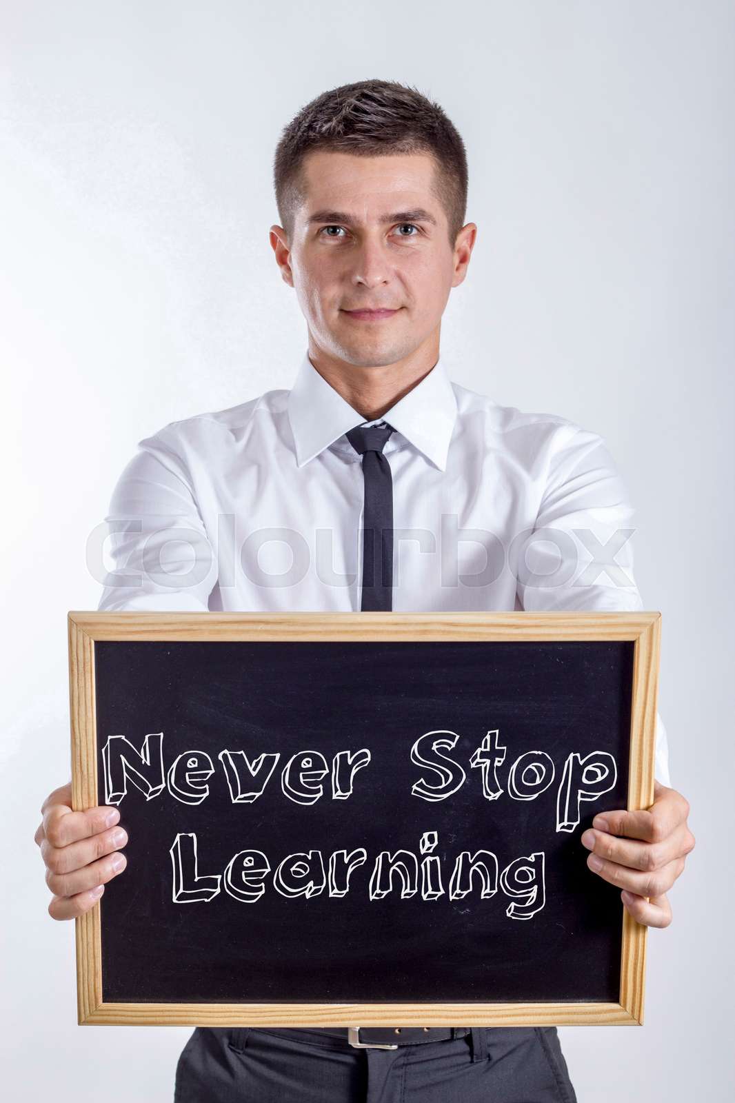 NEVER Stop Learning | Stock image | Colourbox
