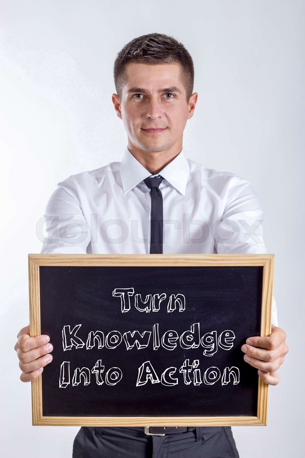 Turn Knowledge Into Action | Stock image | Colourbox