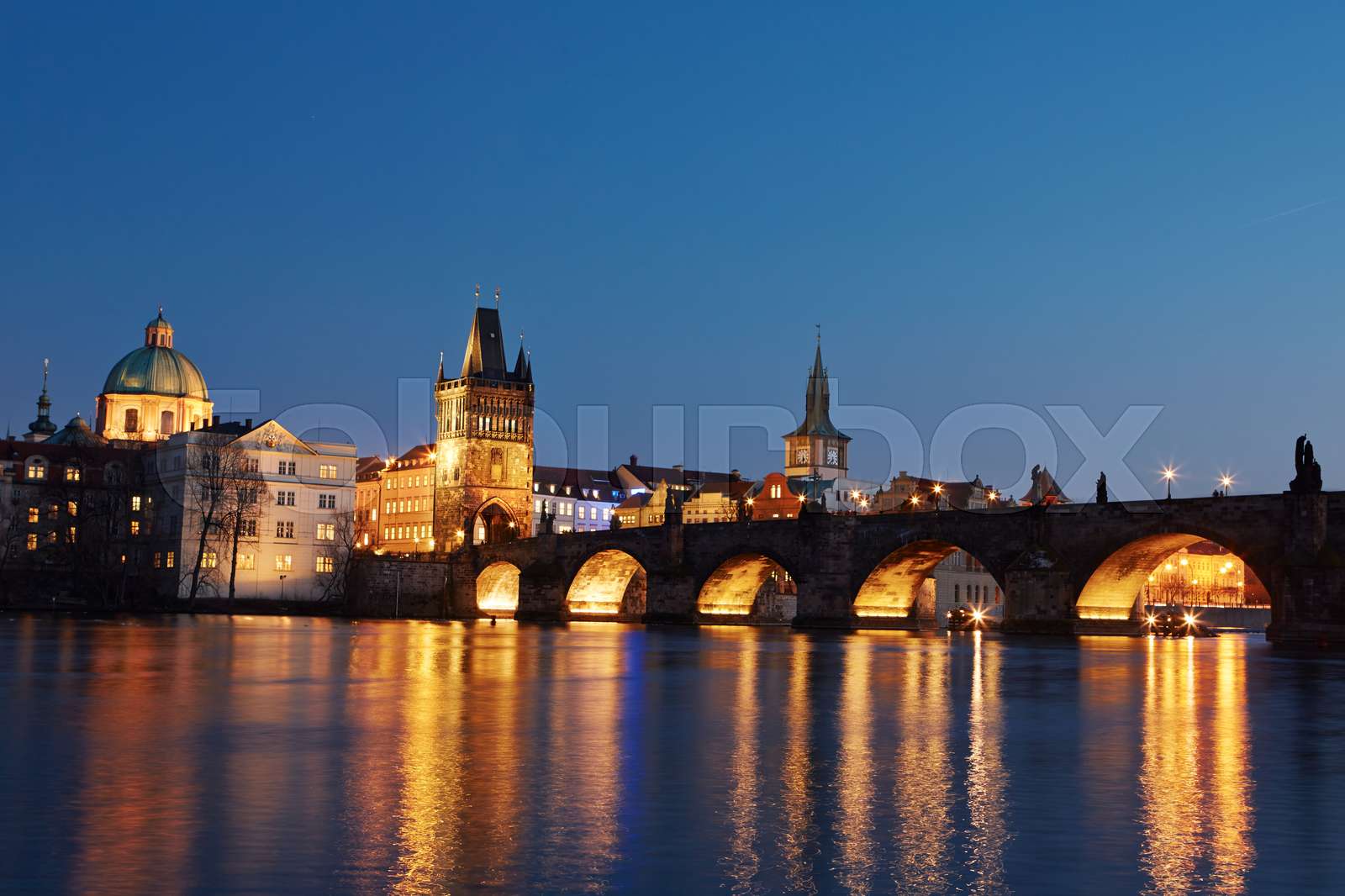 Charles bridge | Stock image | Colourbox