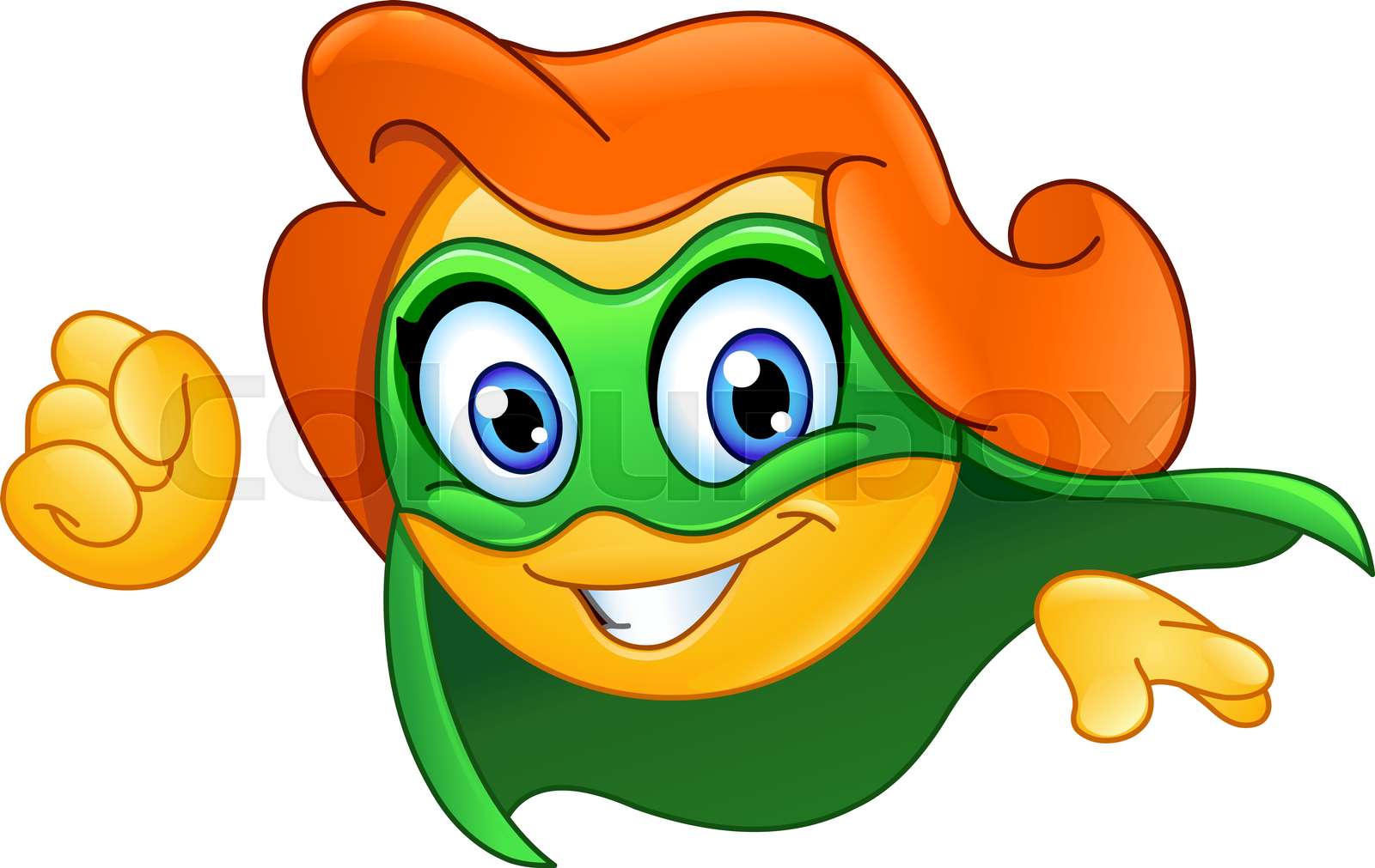 emoticon, emoji, super | Stock vektor | Colourbox