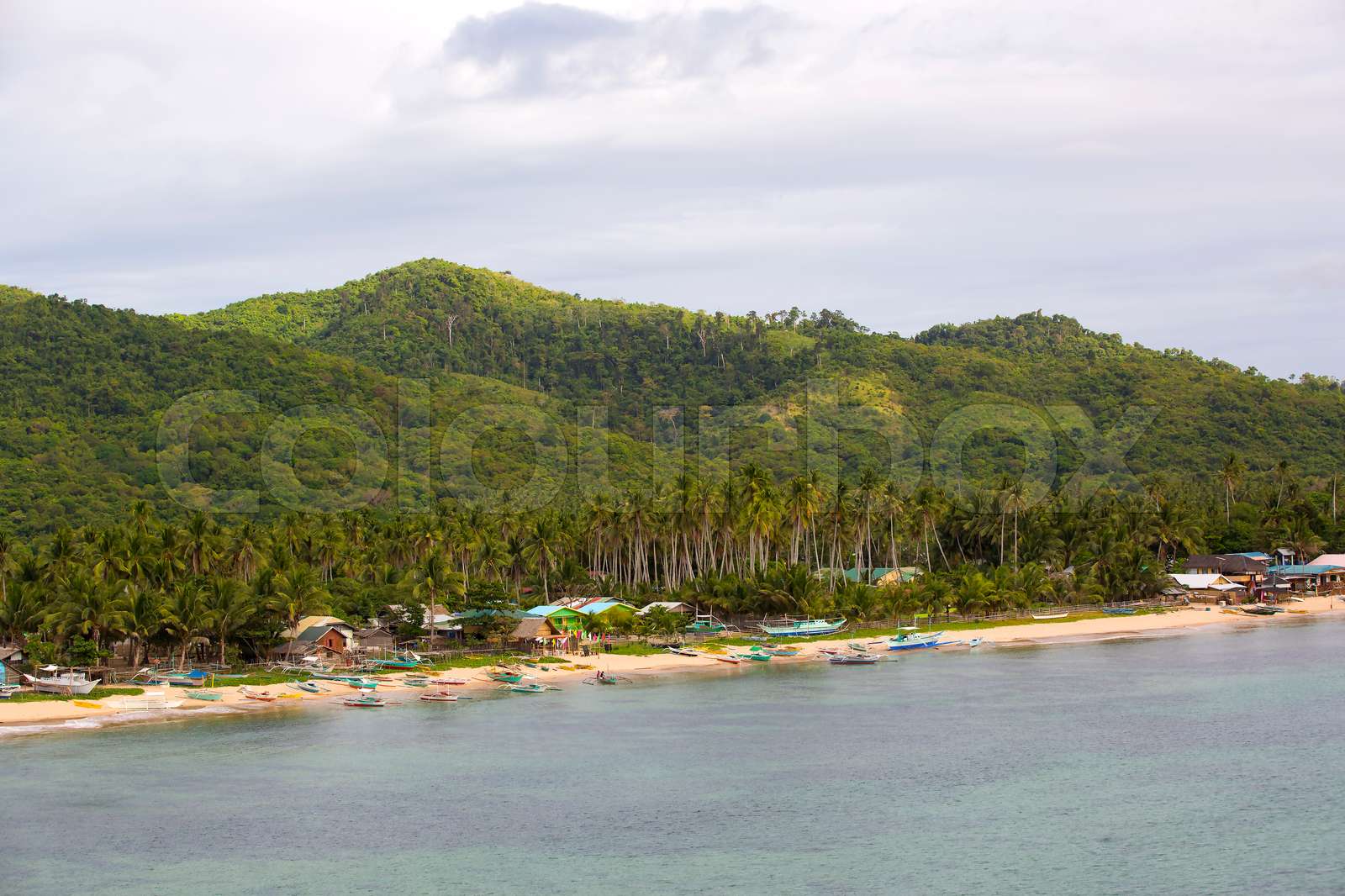 BUKANA, PHILIPPINES - FEB. 10: The life of the inhabitants of the ...