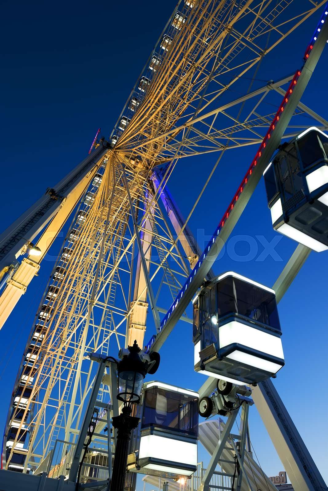 Cabins of Ferris Wheel | Stock image | Colourbox