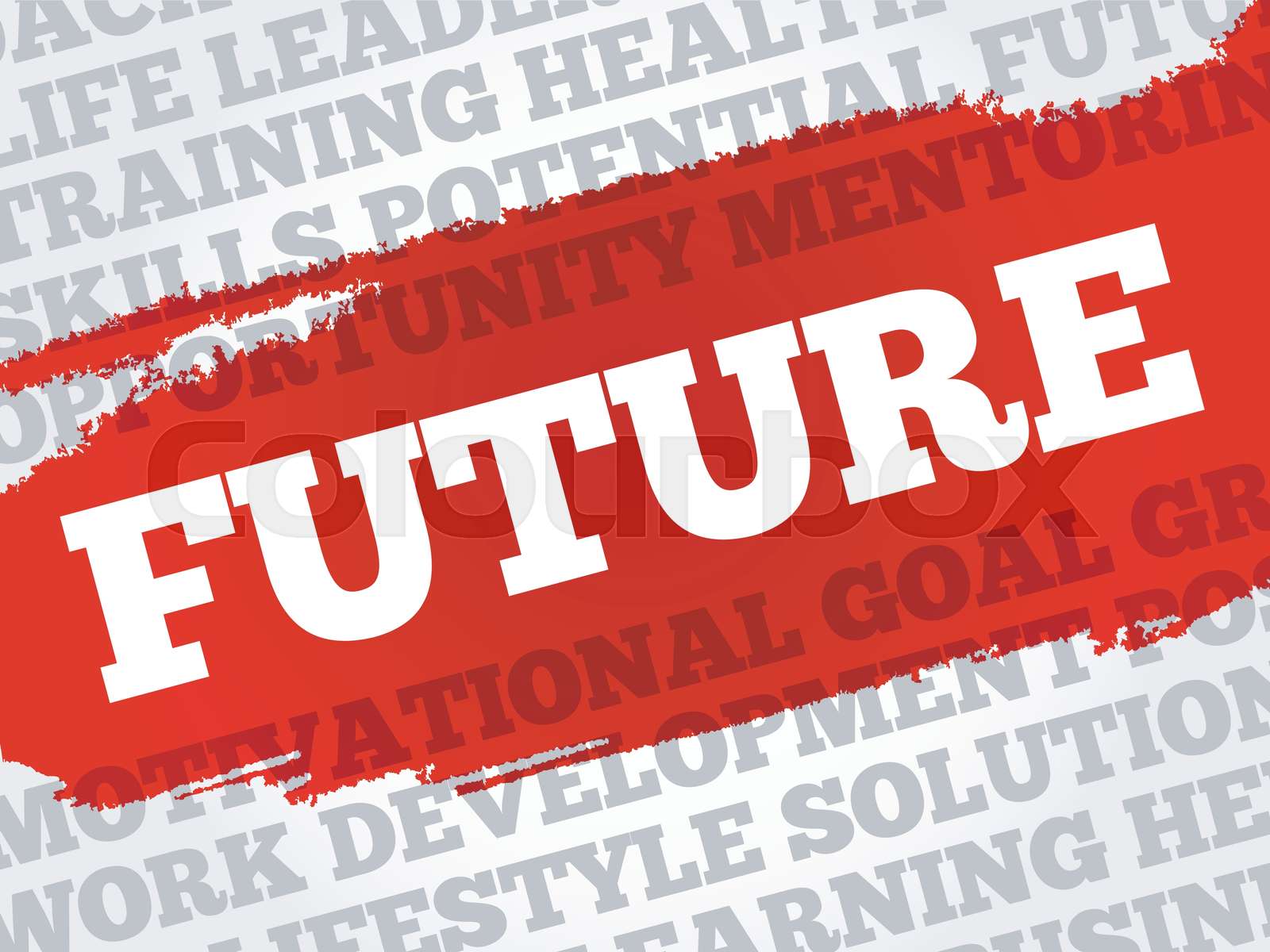 Future word cloud collage | Stock vector | Colourbox