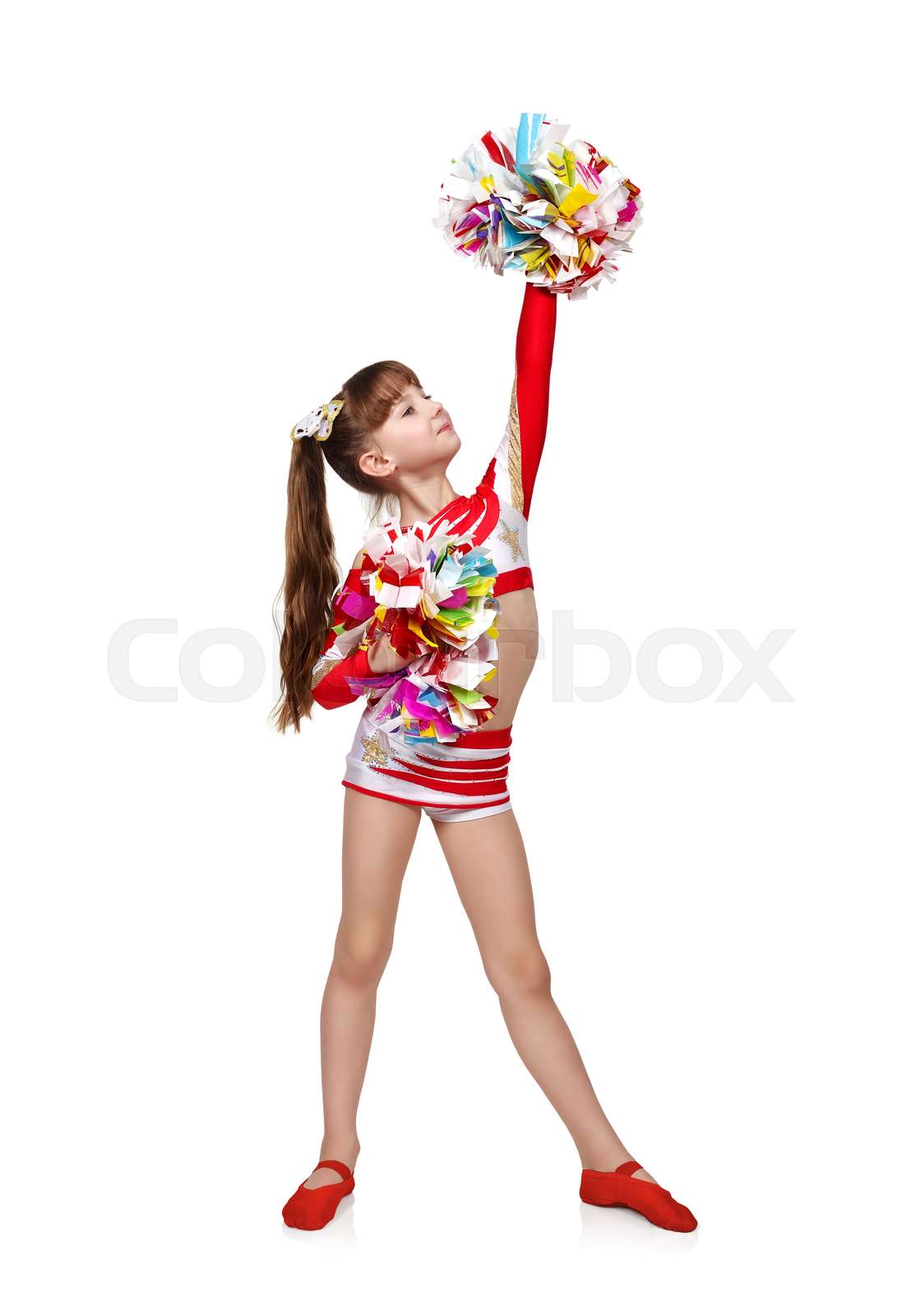 beautiful cheerleader girl | Stock image | Colourbox