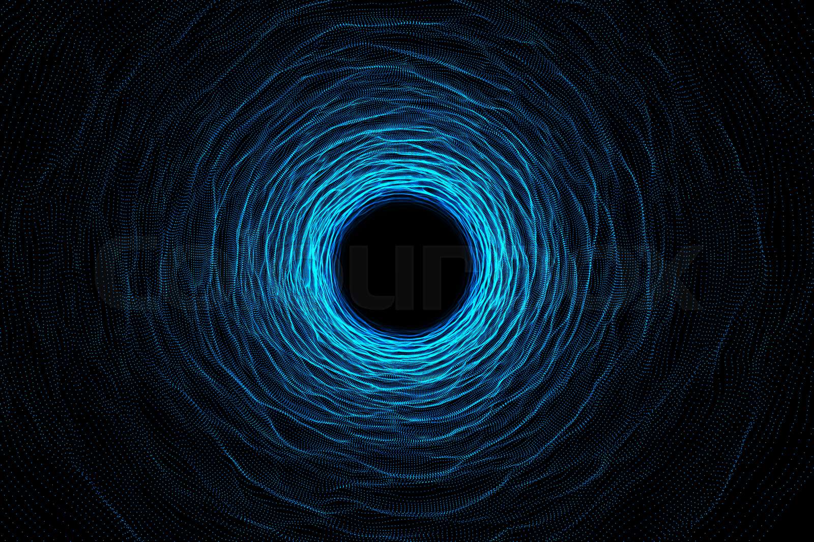 Interstellar Wormhole Scene