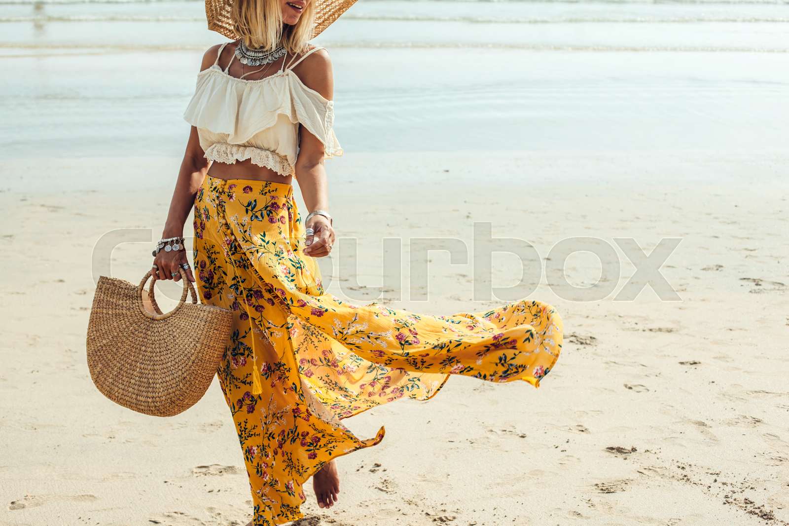 Boho beach clothing style | Stock image | Colourbox