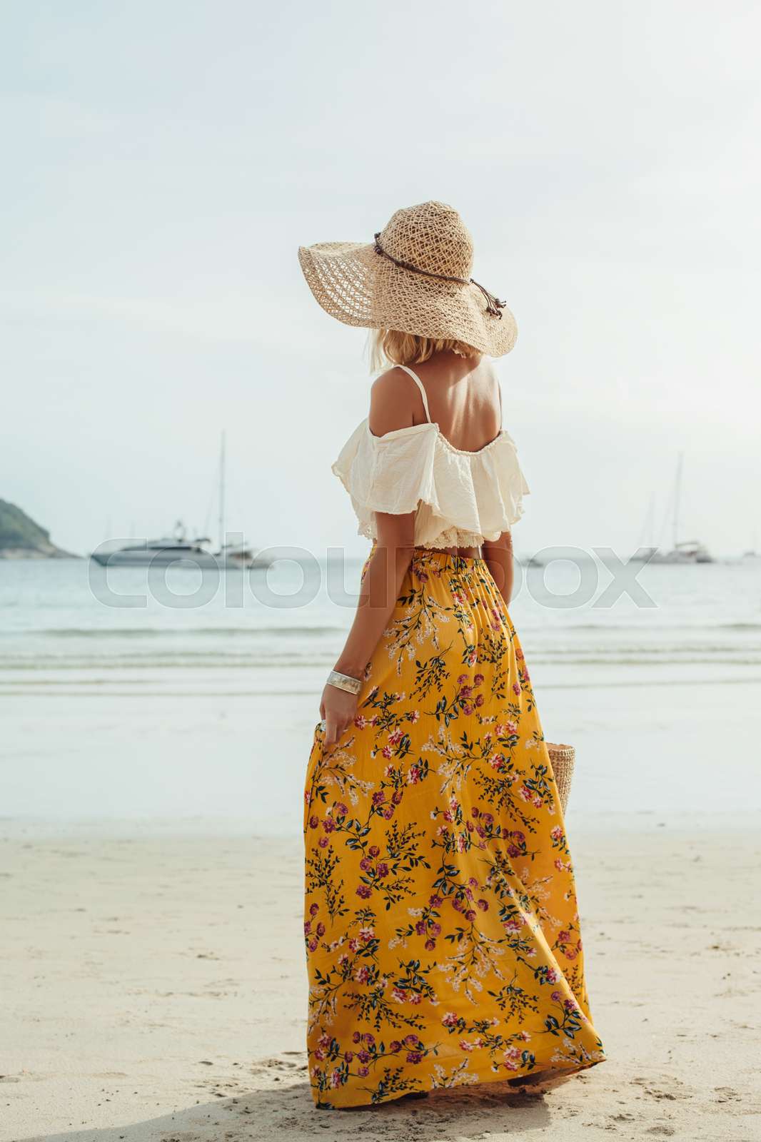 Boho beach clothing style | Stock image | Colourbox