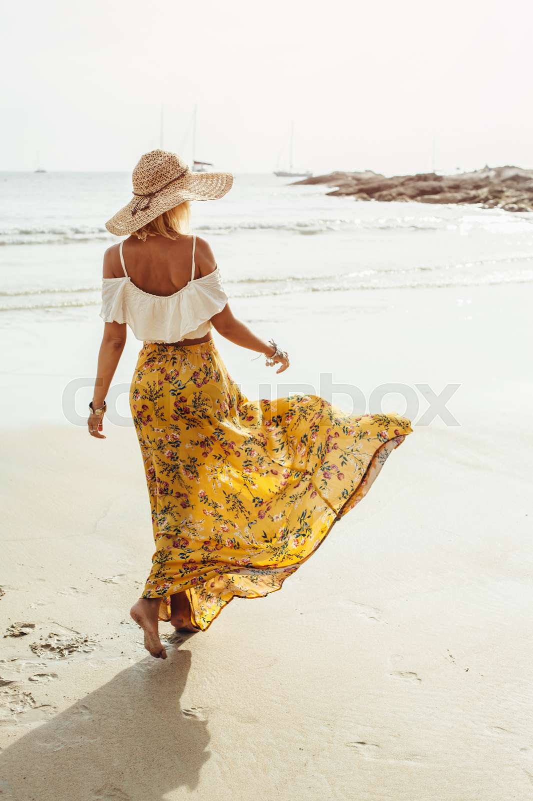 Boho beach clothing style | Stock image | Colourbox