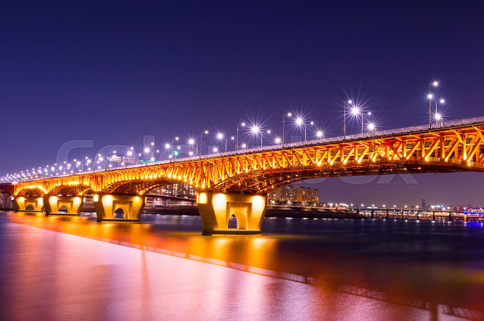 Seongsu bridge in seoul,korea | Stock image | Colourbox