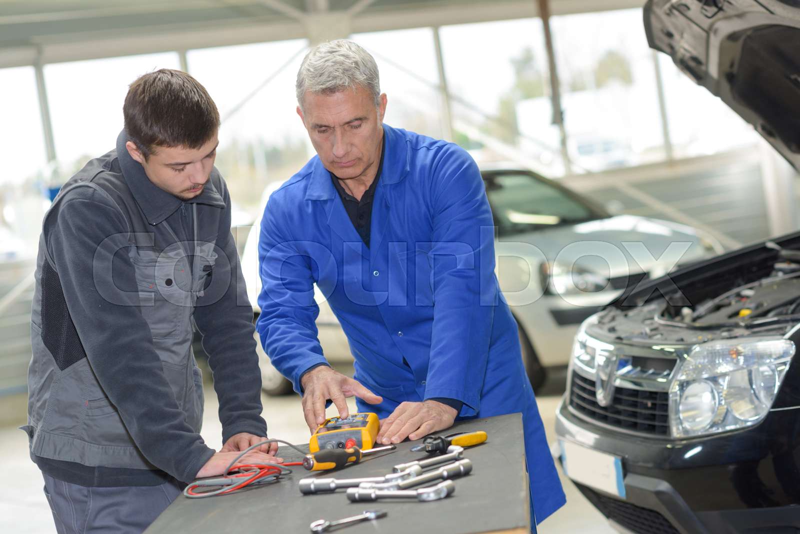 the future mechanic | Stock image | Colourbox