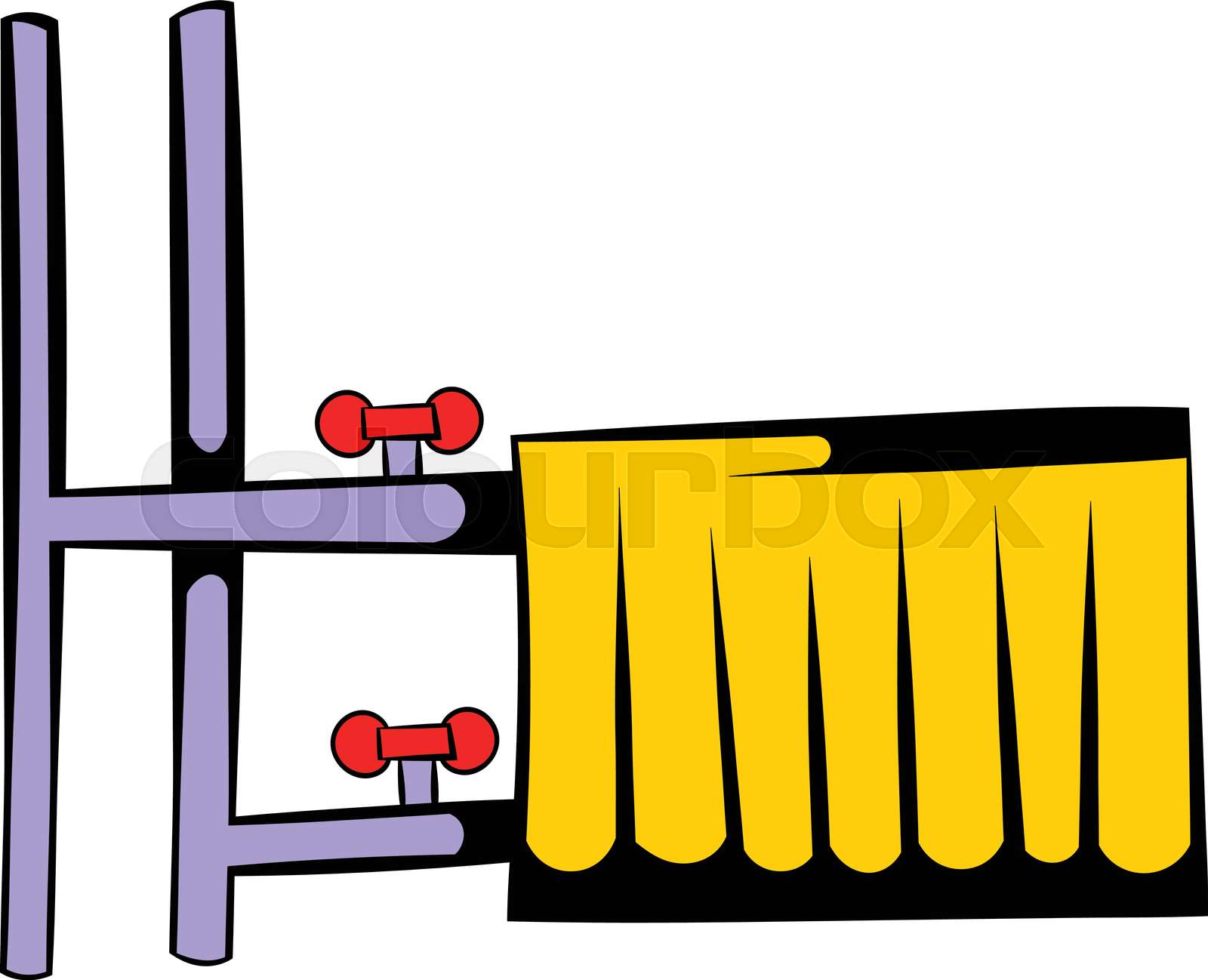 Radiator icon cartoon | Stock vector | Colourbox