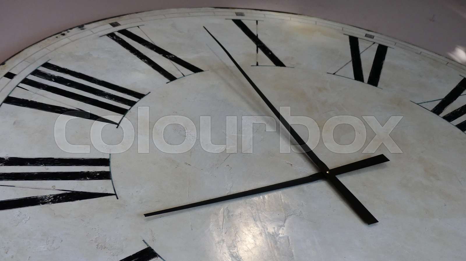 Beautiful retro clock face | Stock image | Colourbox