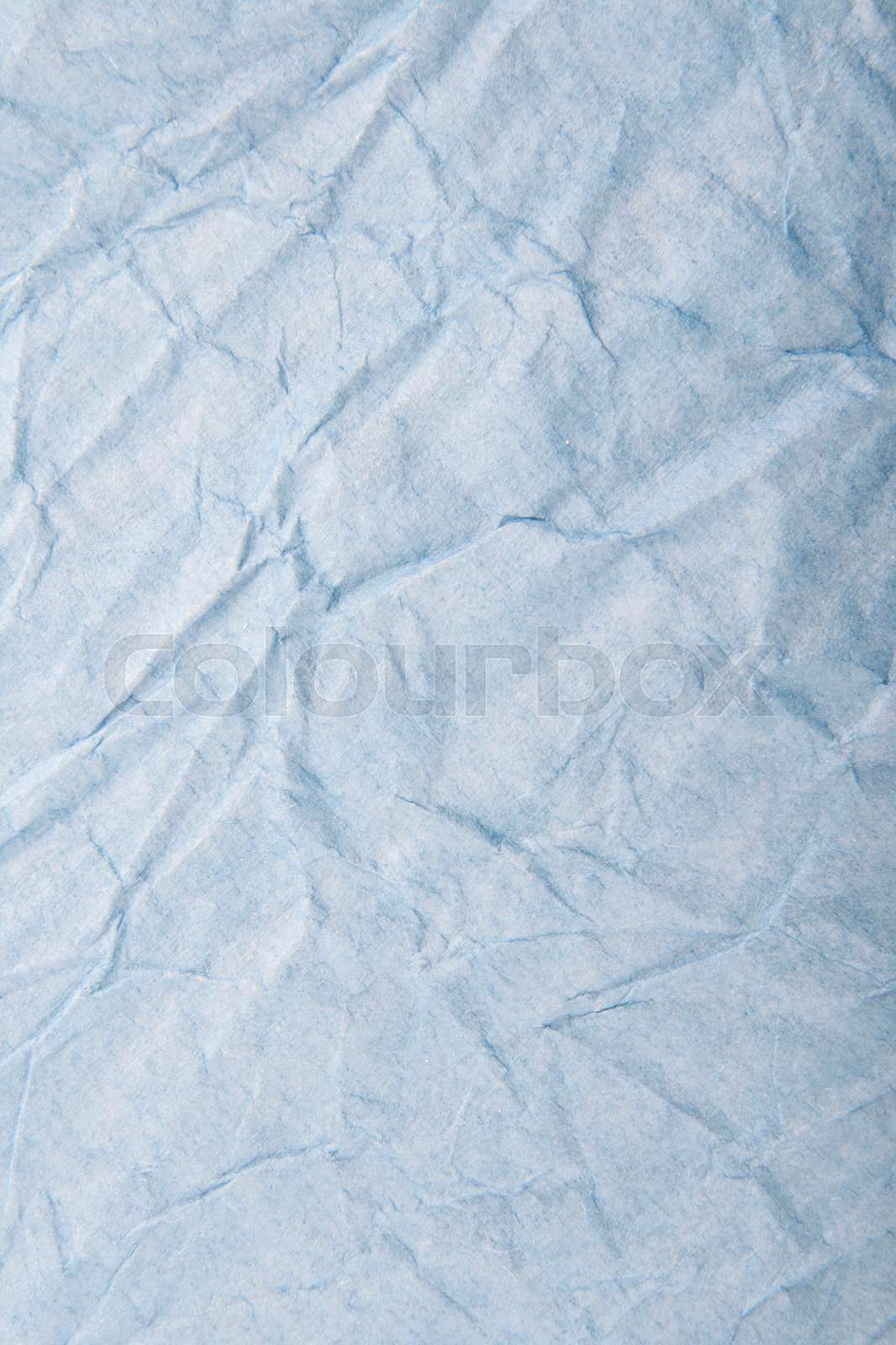 crumpled sheet of colored paper | Stock image | Colourbox