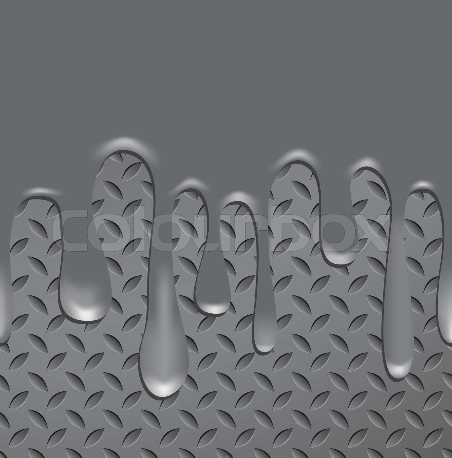 Metal texture with quicksilver | Stock vector | Colourbox
