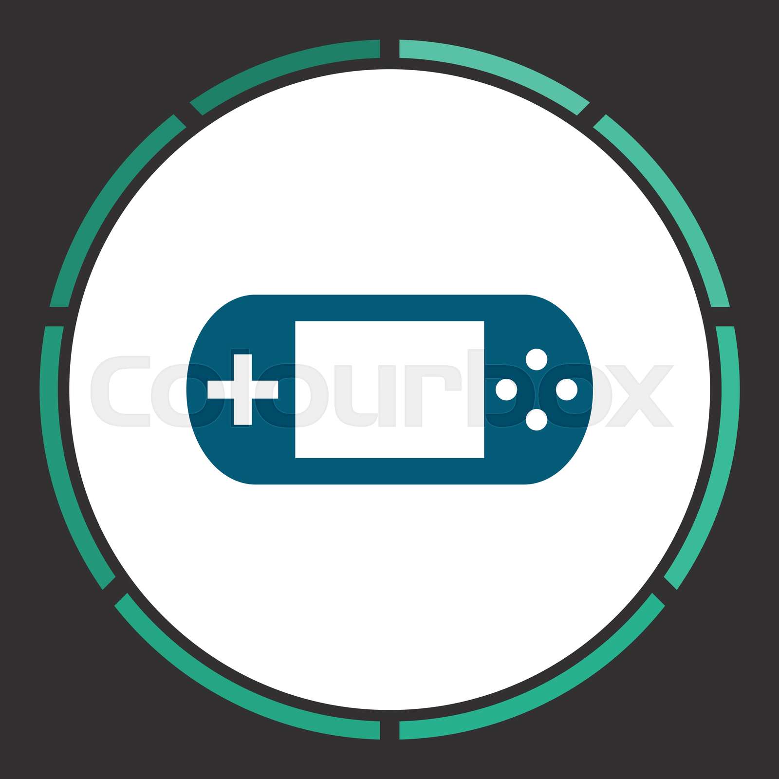 Console Icon Vector | Stock vector | Colourbox