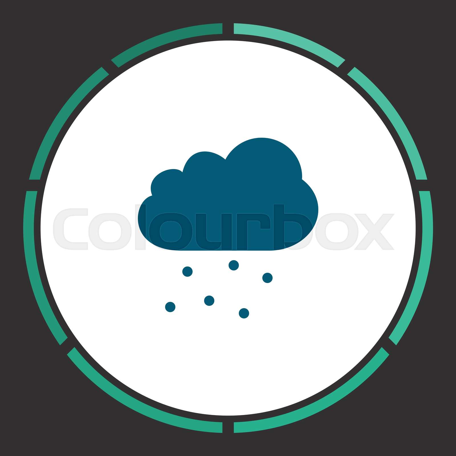 Precipitation Icon Vector | Stock vector | Colourbox
