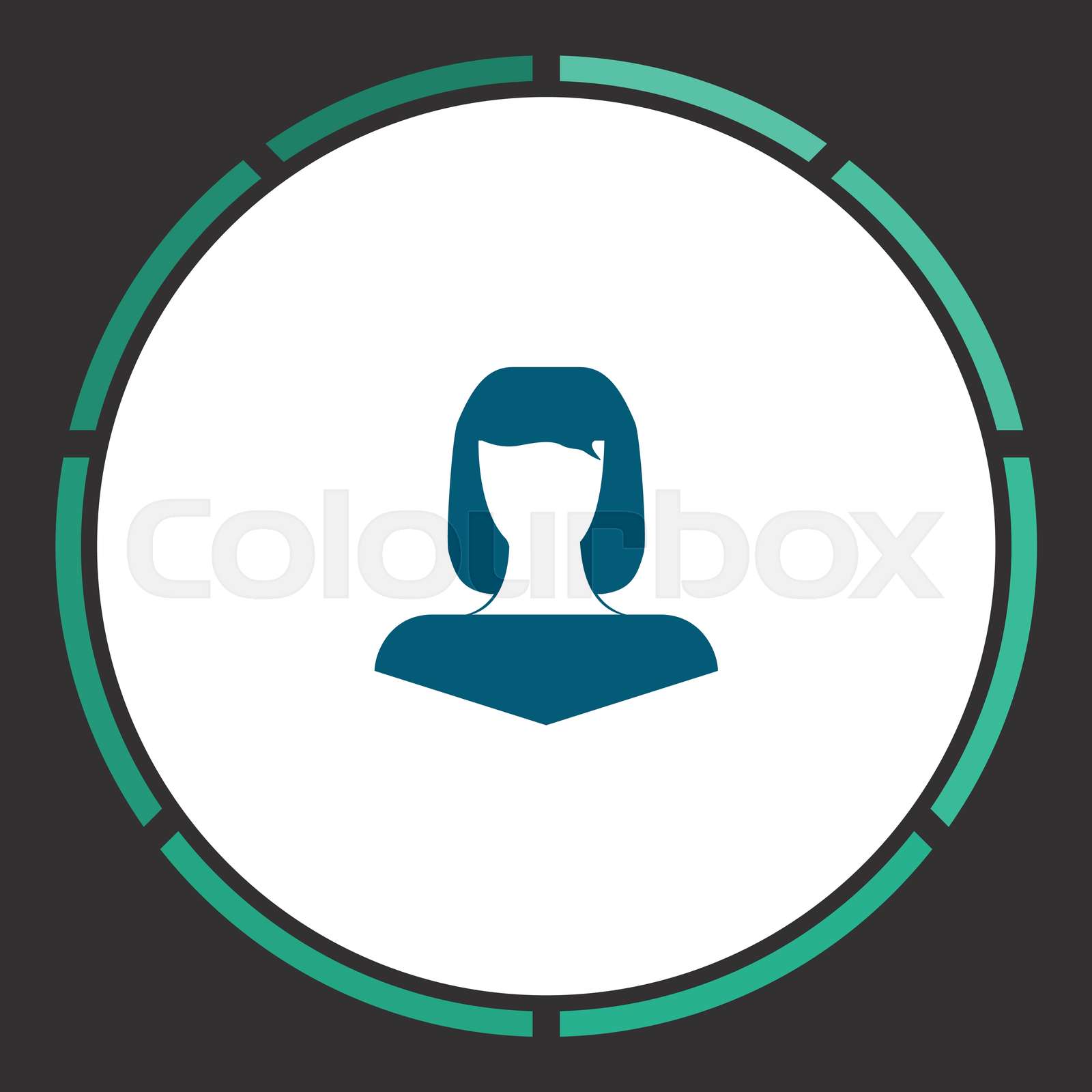 Profile Icon Vector | Stock vector | Colourbox