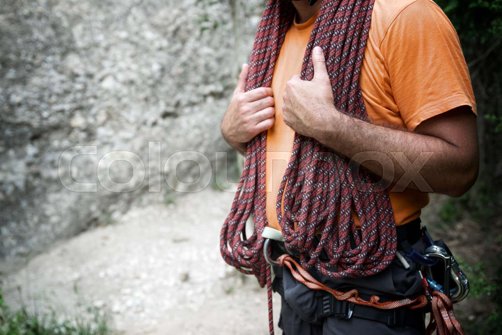 Climber | Stock image | Colourbox