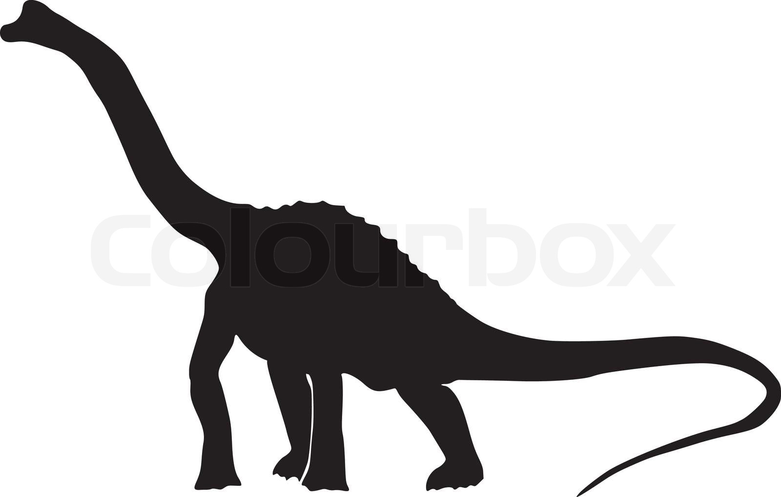 brachiosaurus | Stock vector | Colourbox