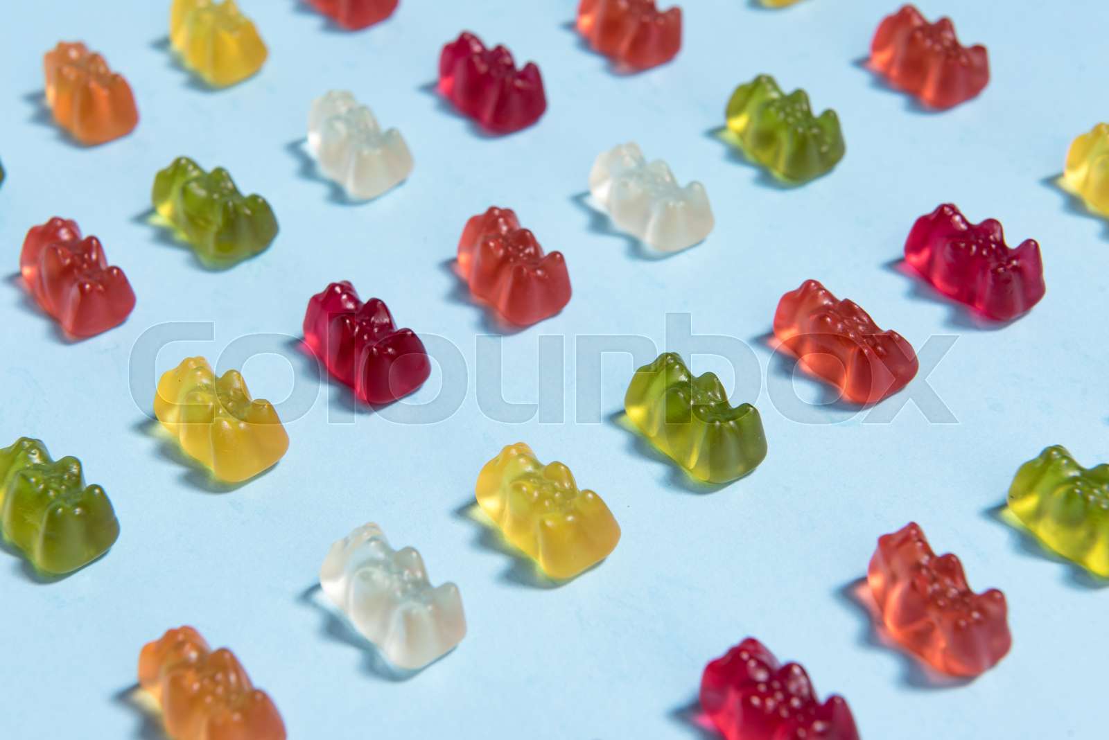 Chewing candy in teddy bear form | Stock image | Colourbox