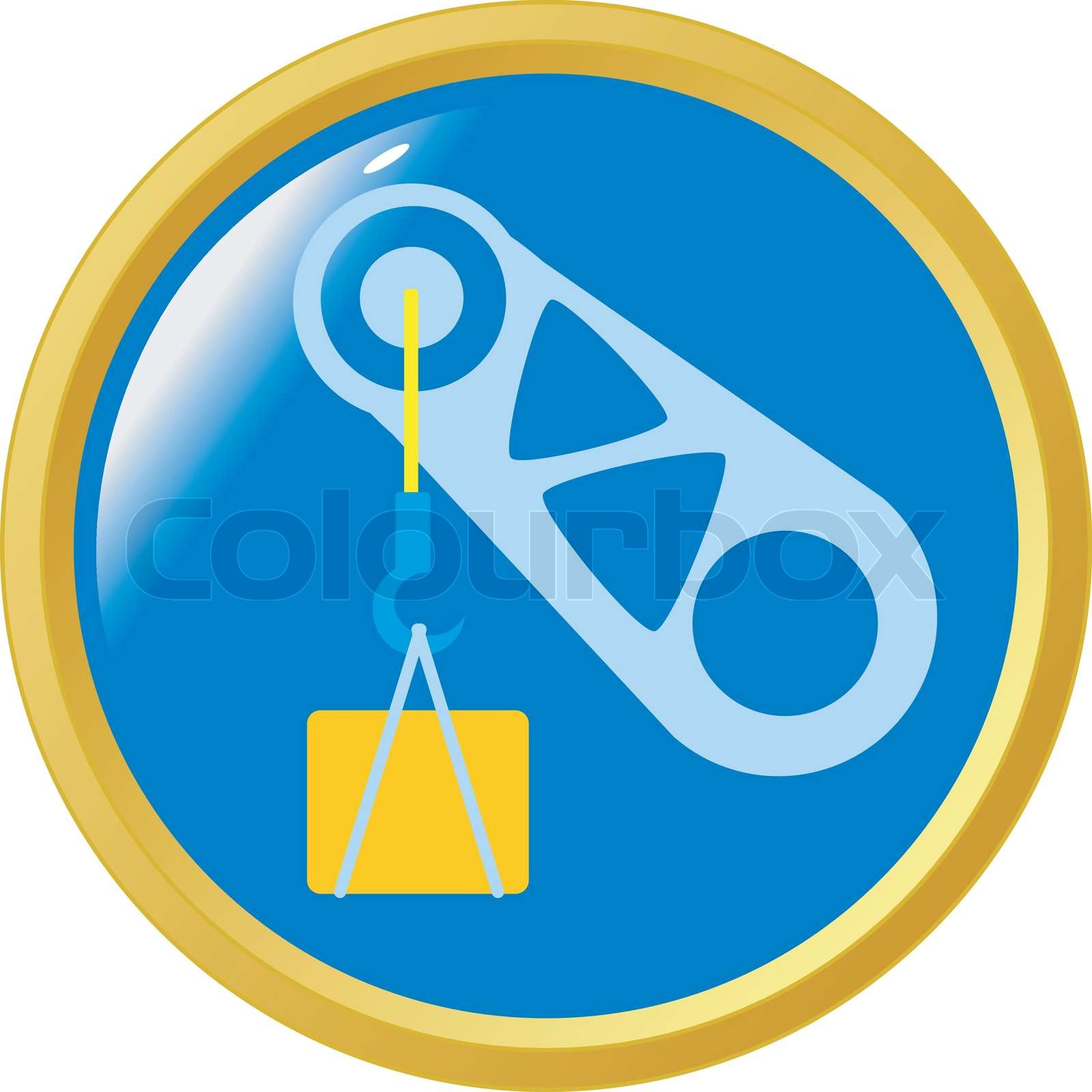 button | Stock vector | Colourbox