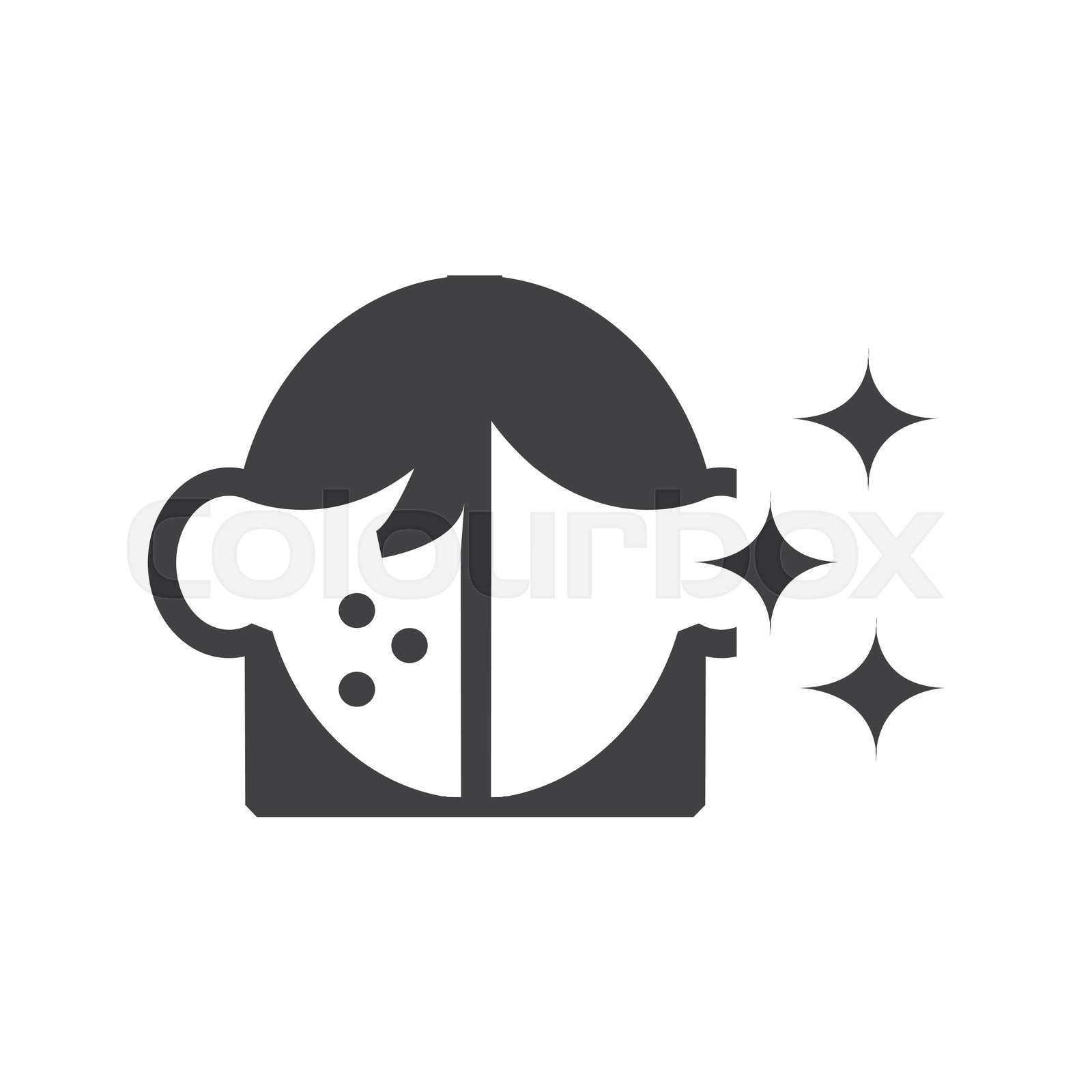 skin acne icon | Stock vector | Colourbox