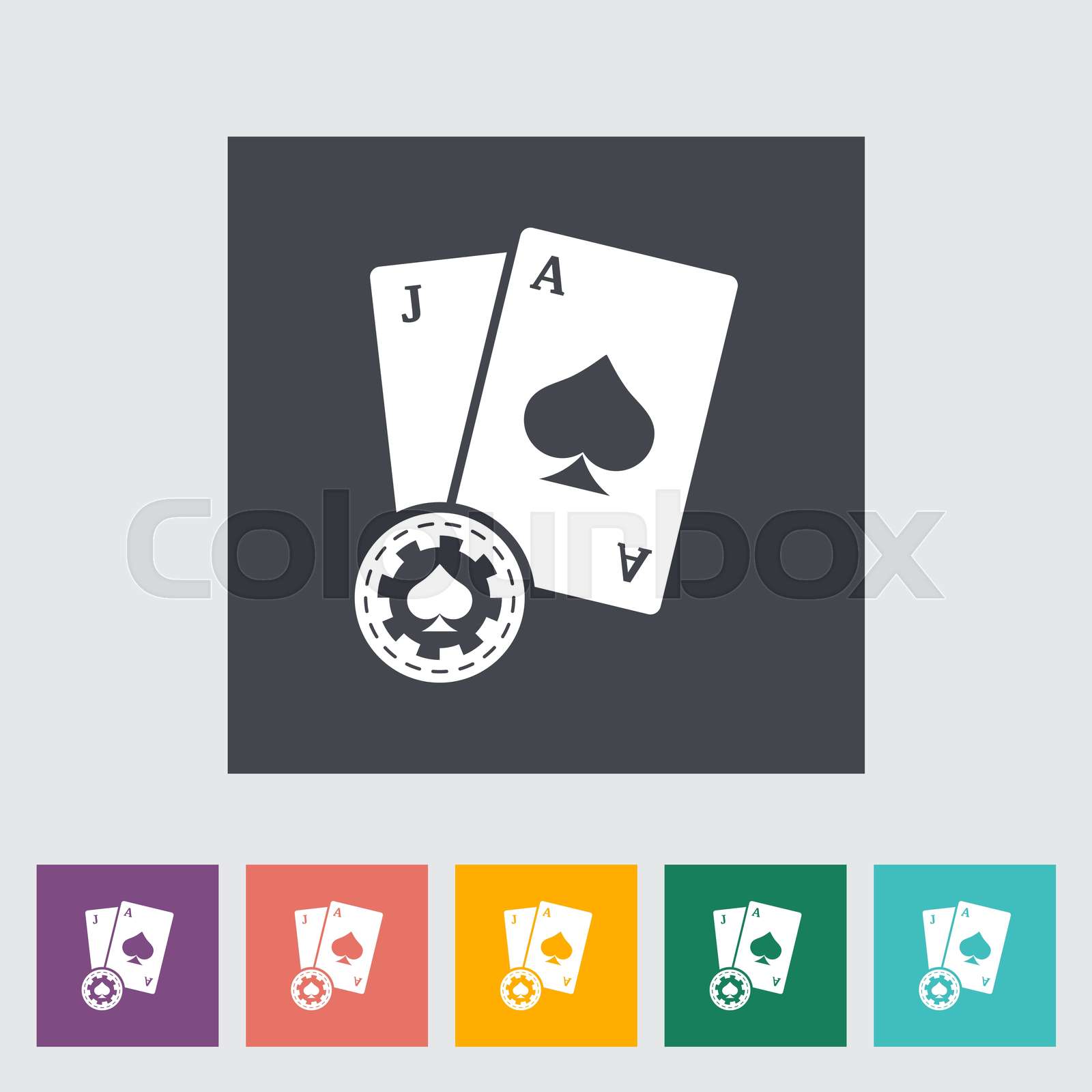 Blackjack | Stock vector | Colourbox