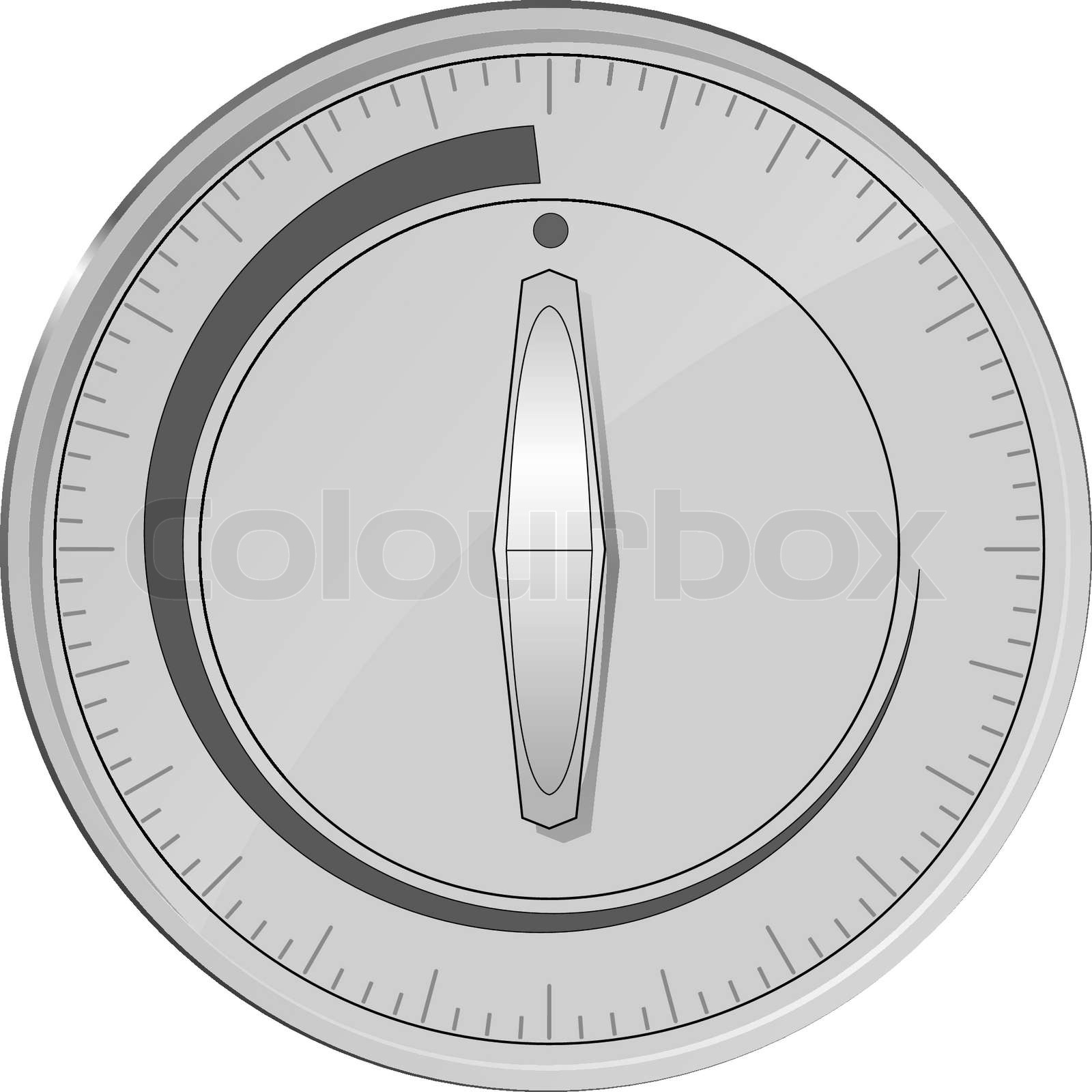 round switch. vector | Stock vector | Colourbox