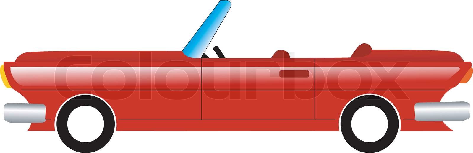 open car | Stock vector | Colourbox