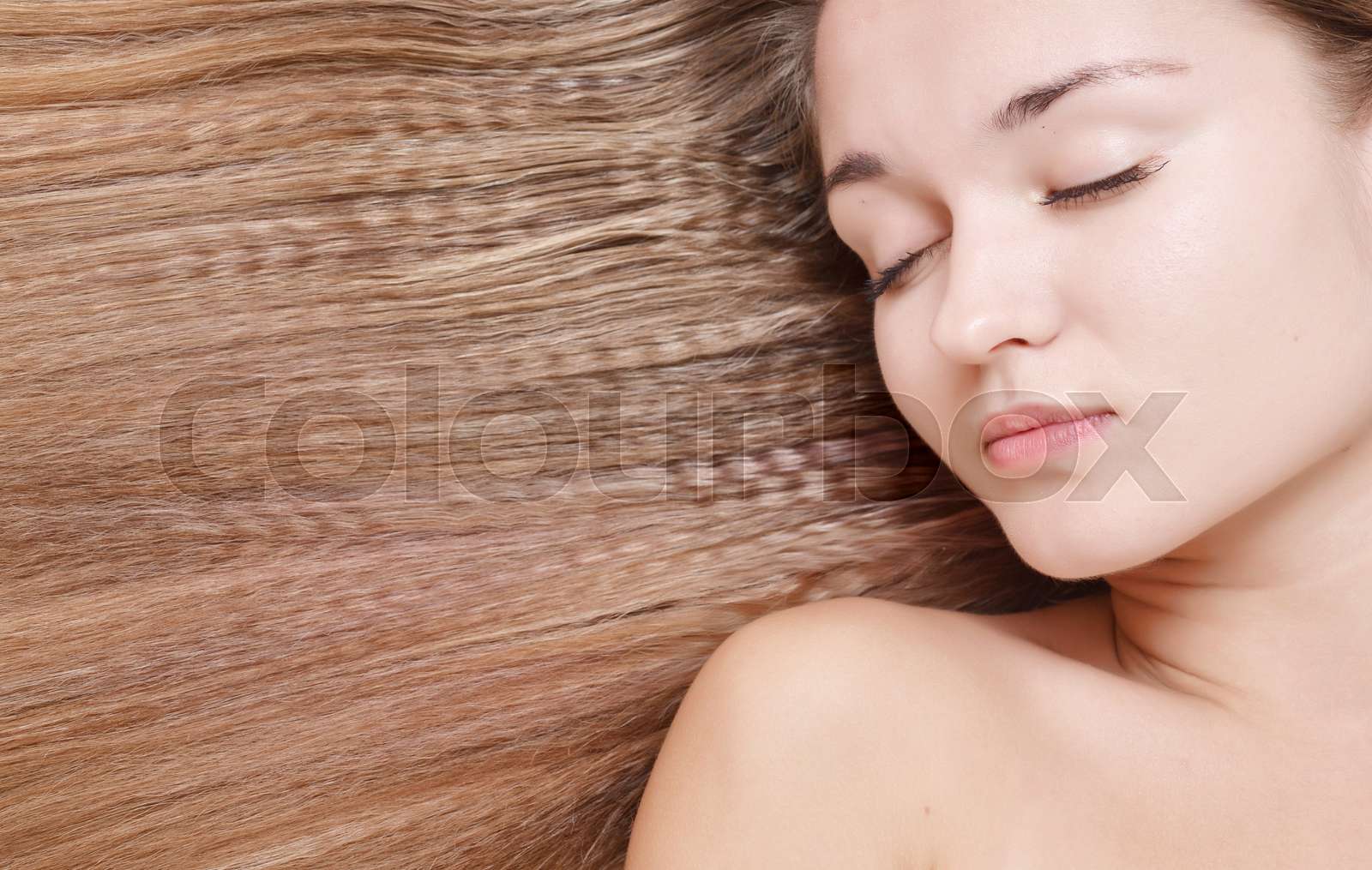 beauty hair | Stock image | Colourbox
