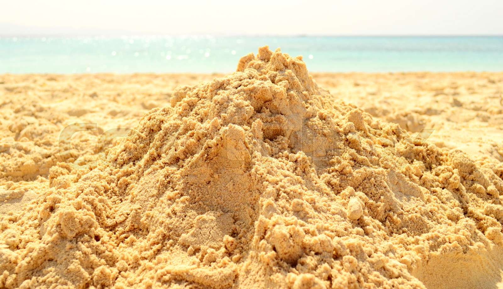 sand heap | Stock image | Colourbox
